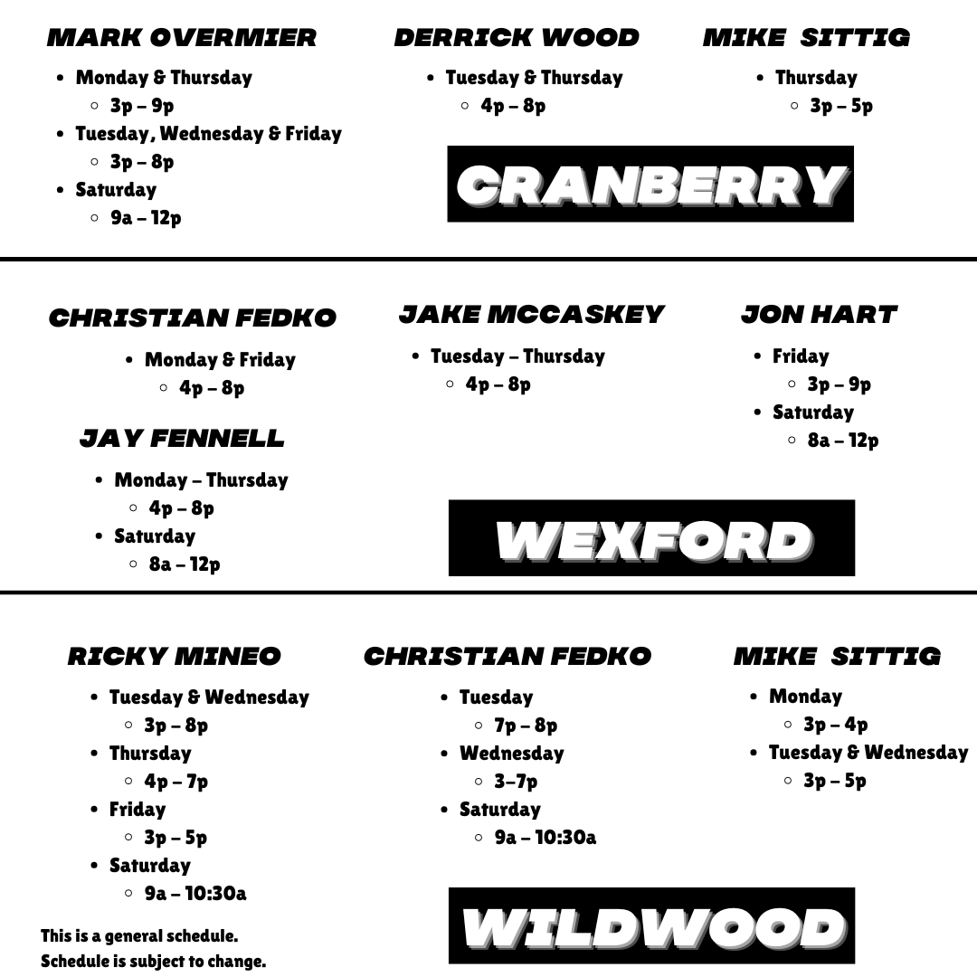 Baseball & Softball Lessons | Cranberry, Wexford, Allison Park, PA ...