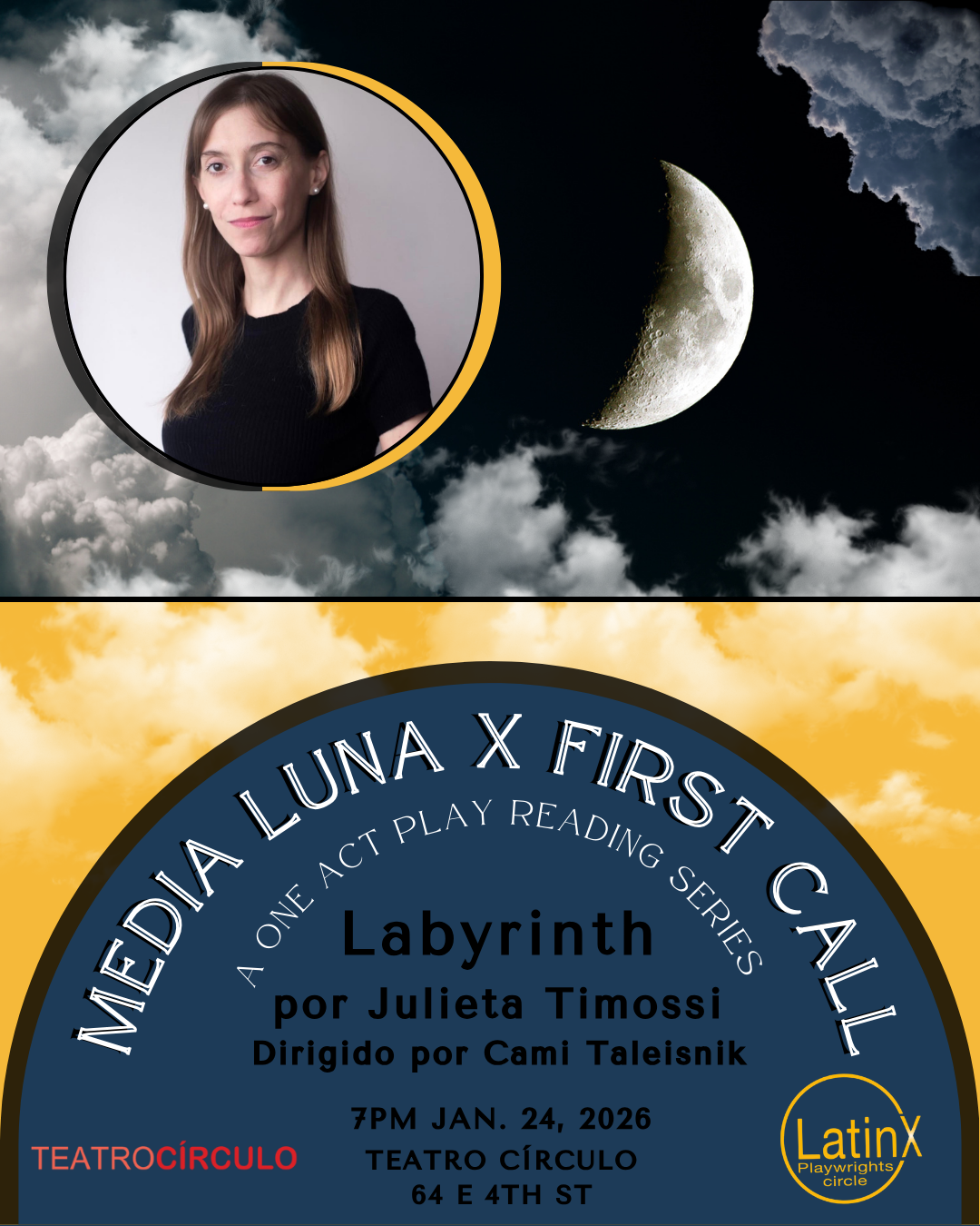 Media Luna x First Call — LatinX Playwrights Circle