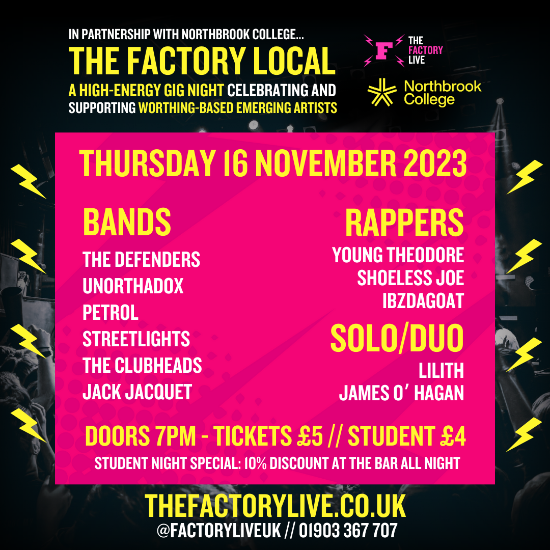 Past Events — The Factory Live