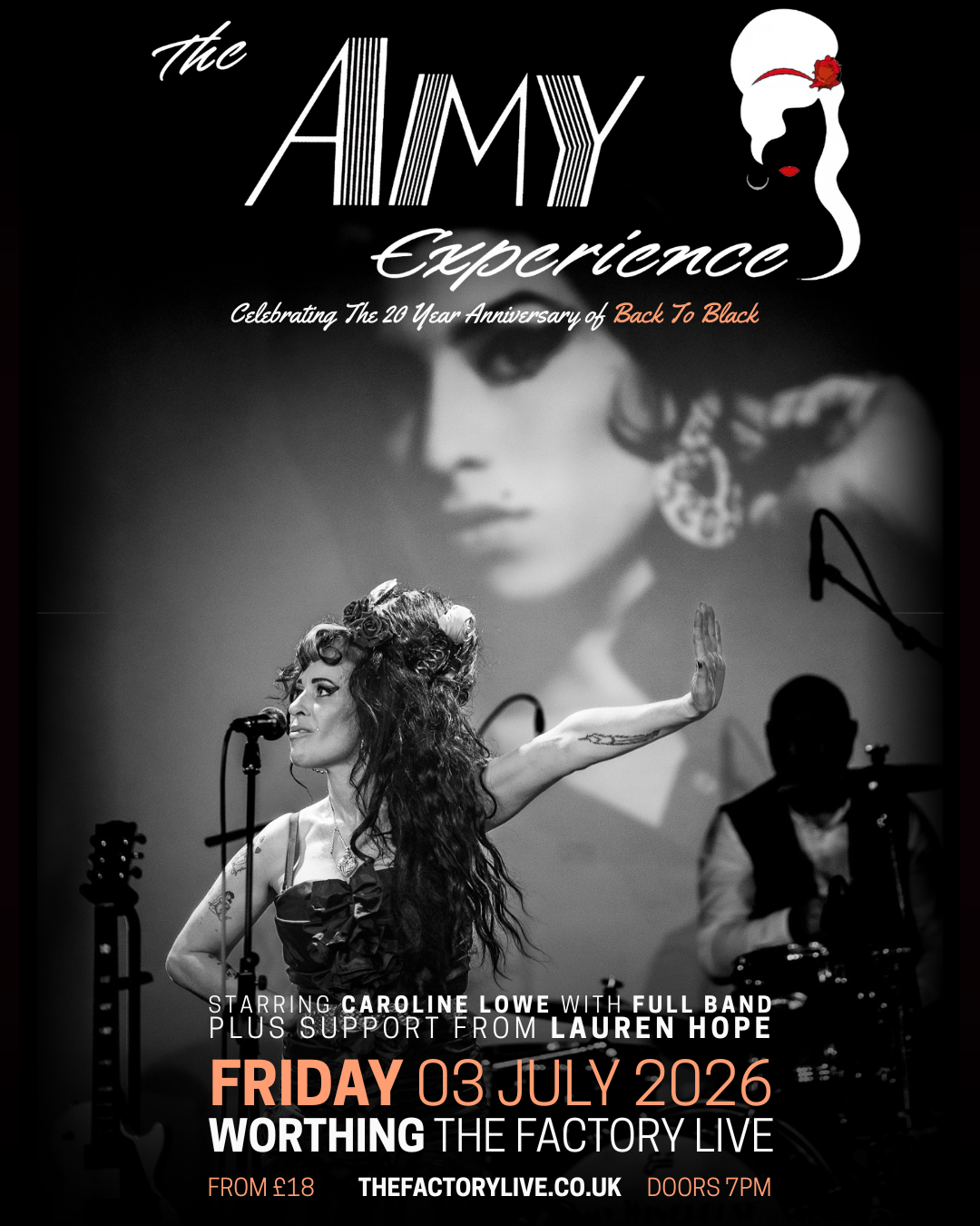 The Amy Experience — The Factory Live