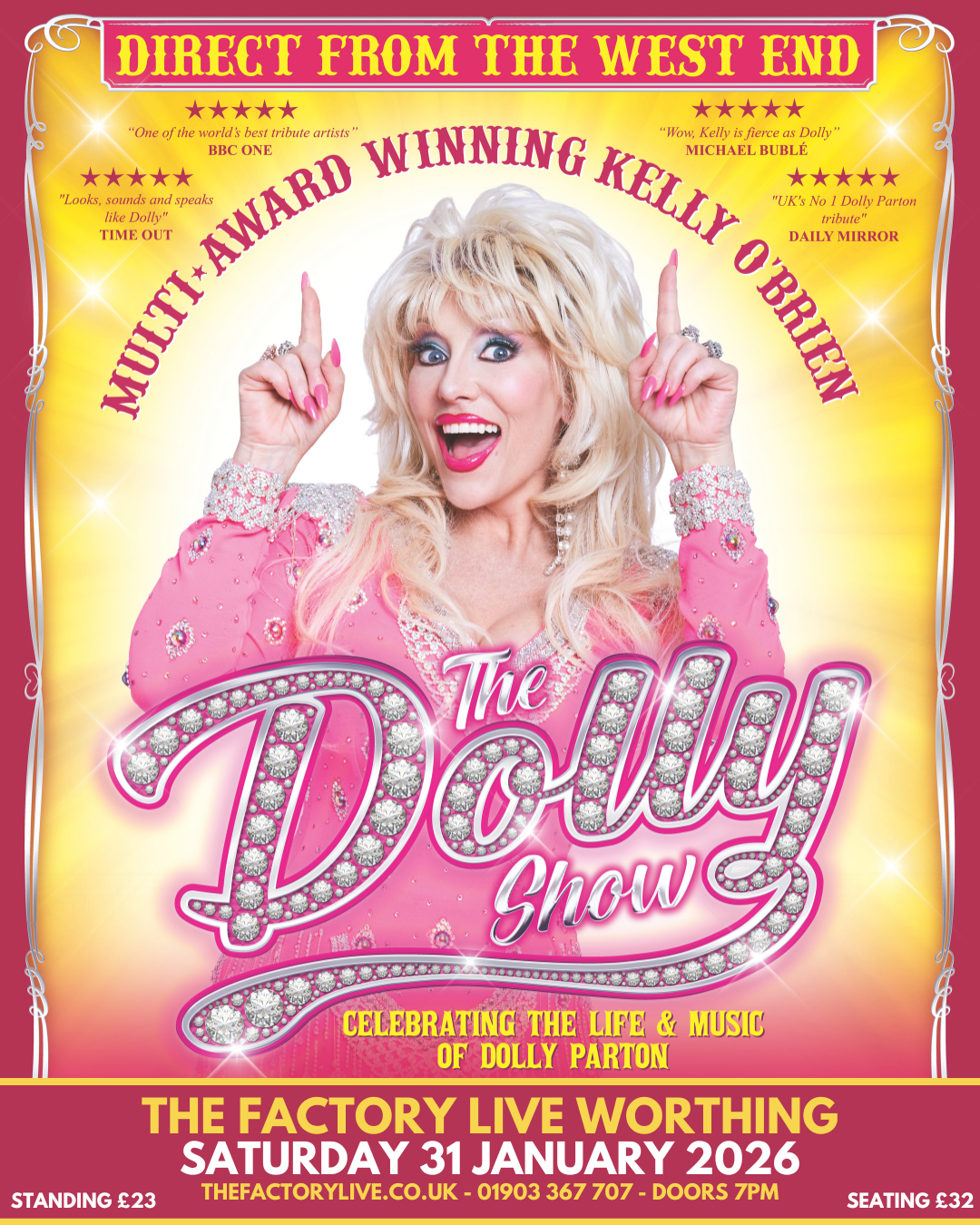 The Dolly Show — The Factory Live