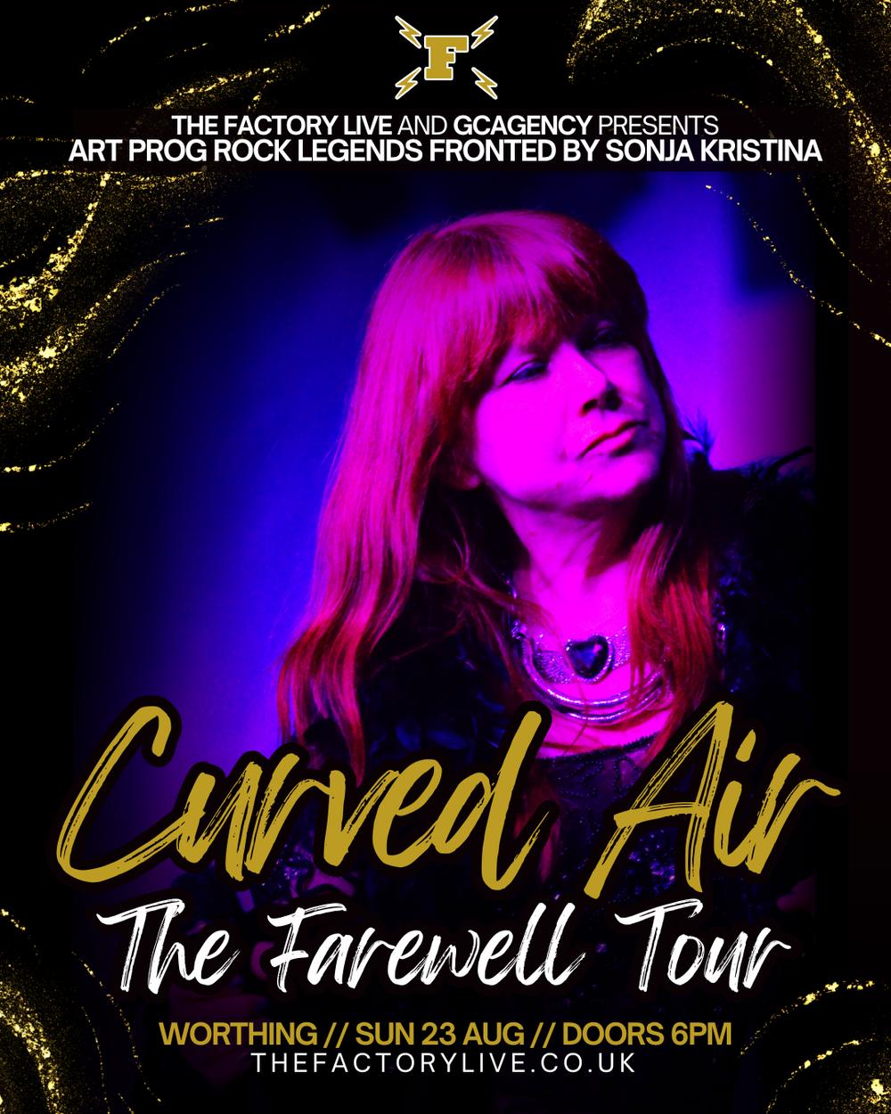 Curved Air: Farewell Tour 2026 — The Factory Live