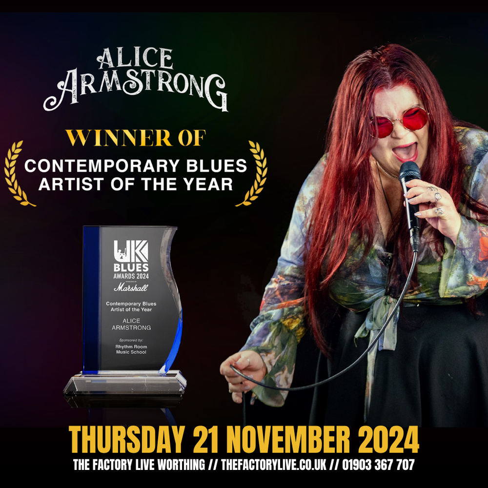 ALICE ARMSTRONG + LA BLUES STORM — The Factory Live