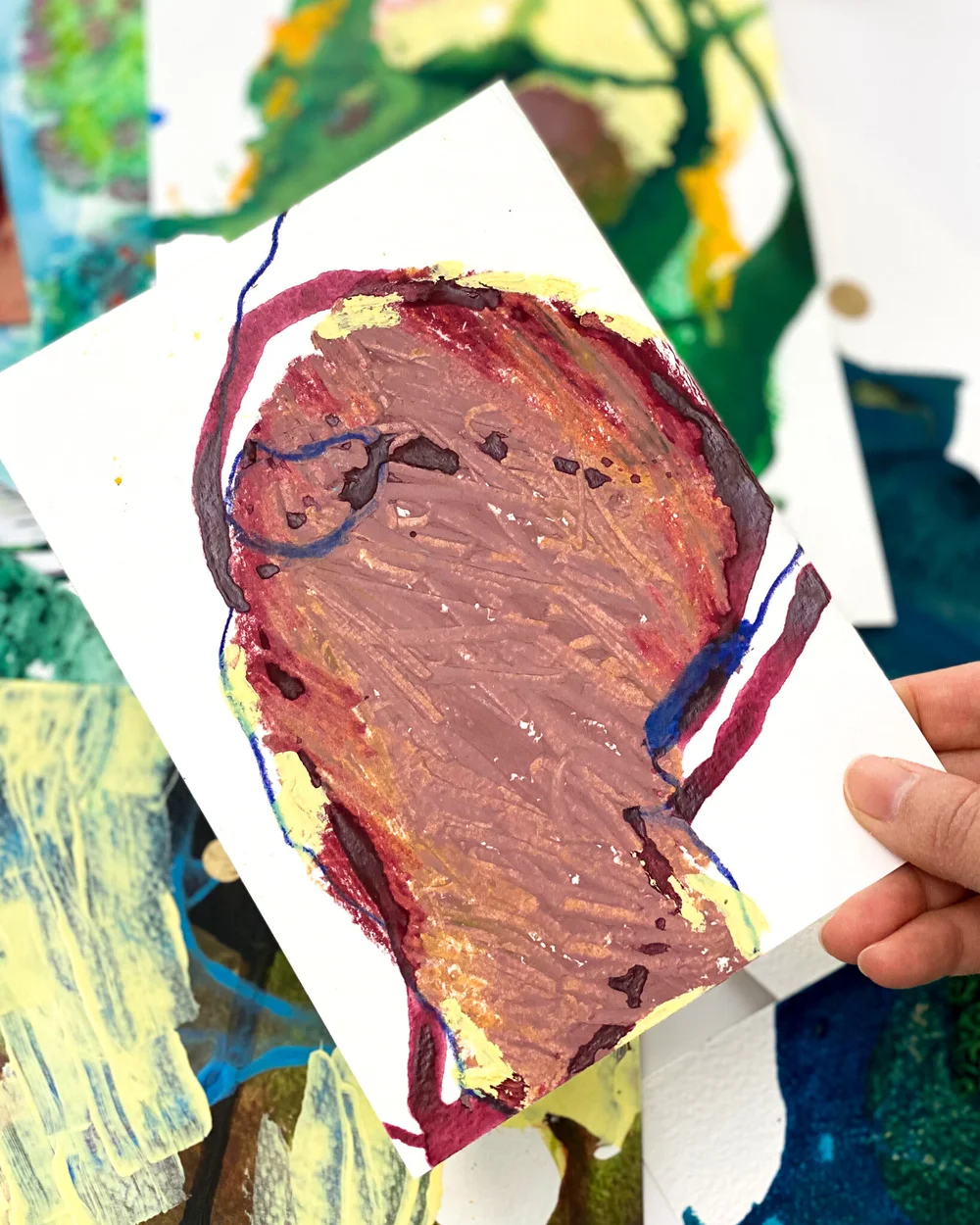 How To Paint Abstract Art (For Beginners) — Melissa Wang