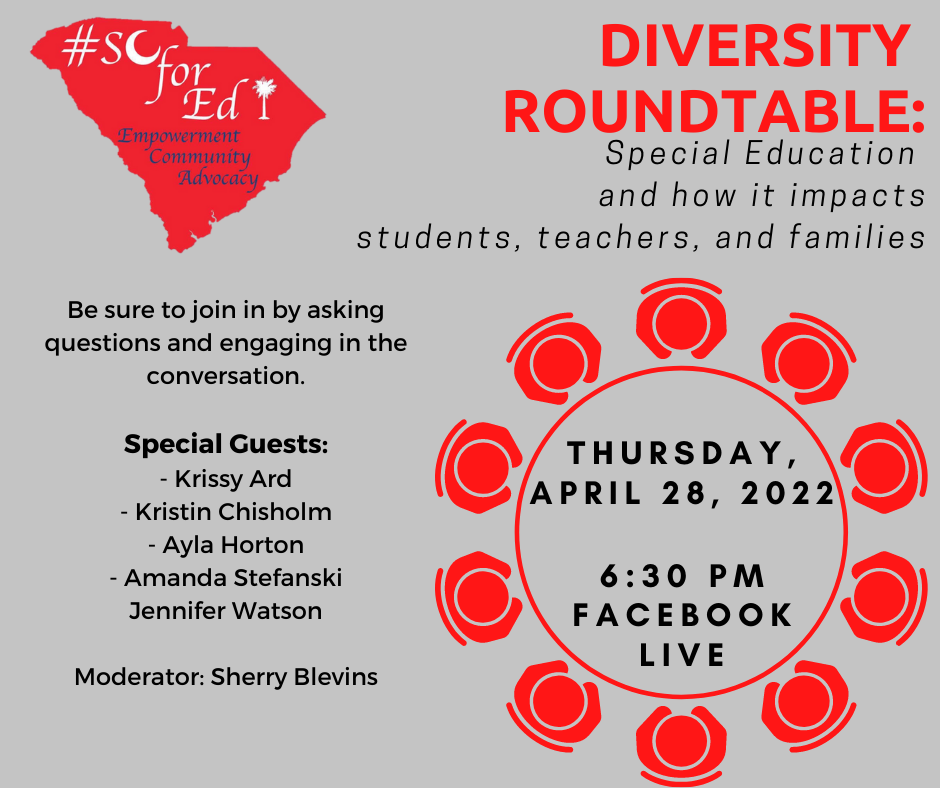 Diversity Roundtables — SC for Ed
