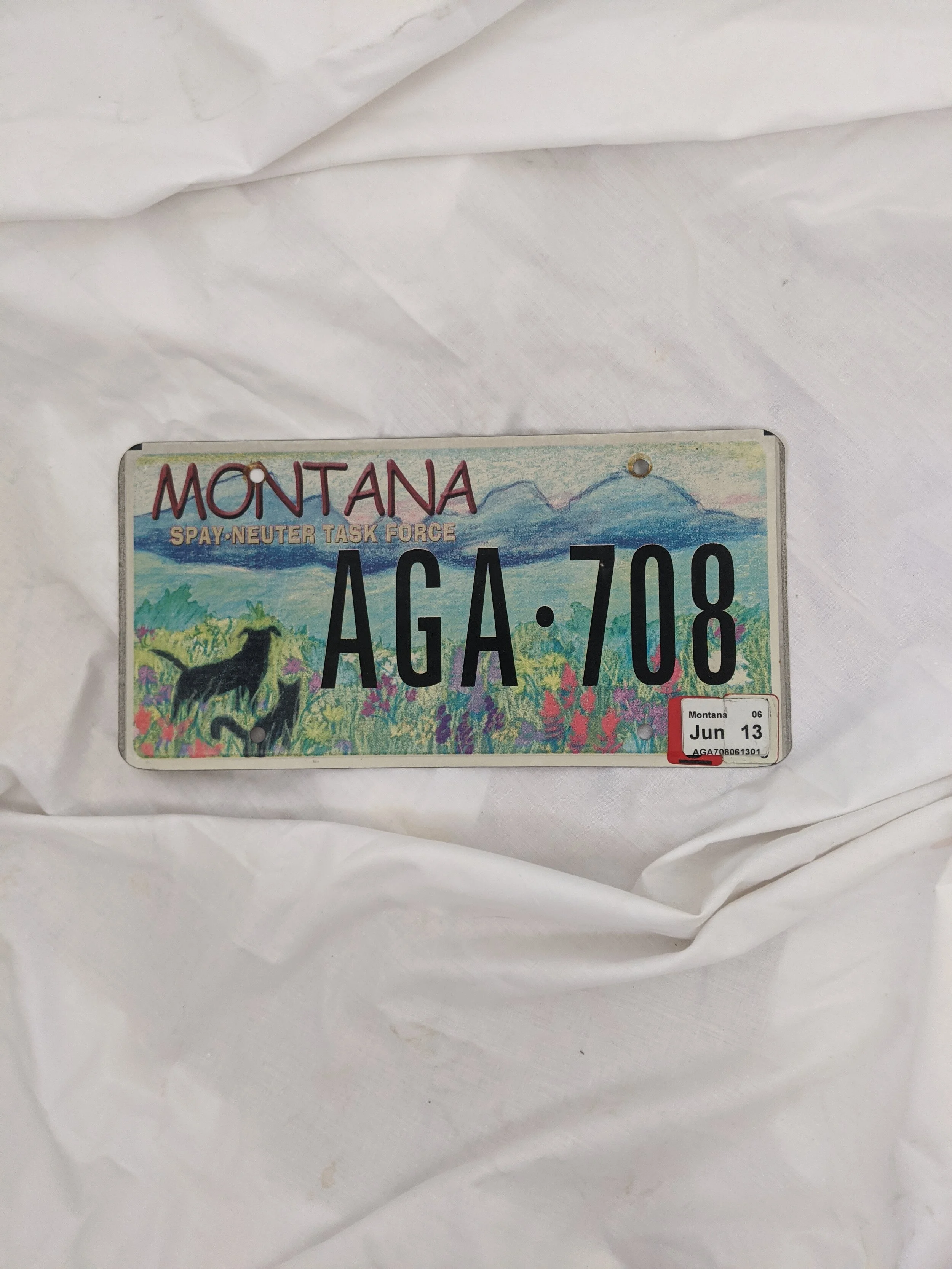 American Aga License Plates — Rural Ranges
