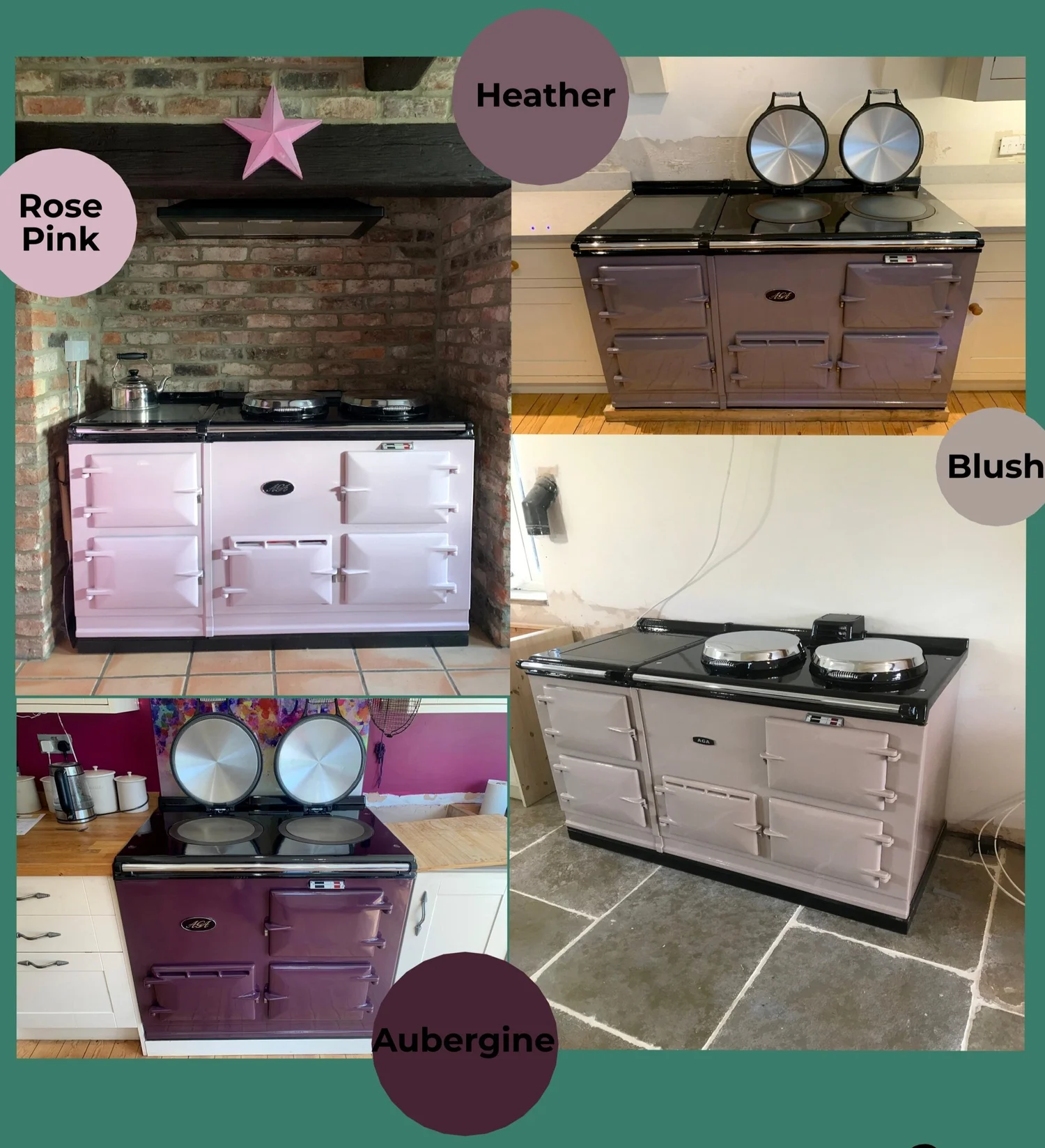 Colour Inspiration For Enamel Coatings On Agas — Rural Ranges