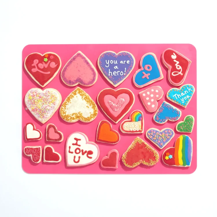 multiple cookie cutter sheet