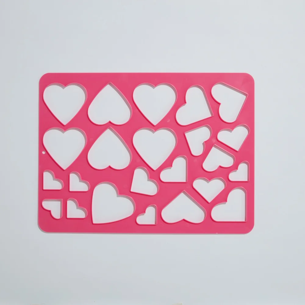 multiple cookie cutter sheet