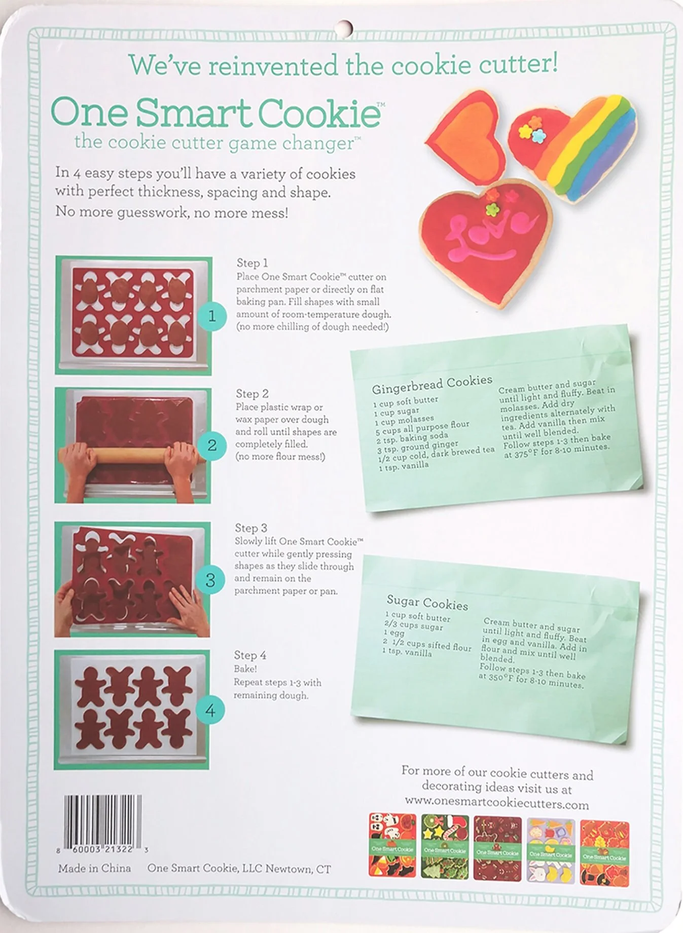 multiple cookie cutter sheet