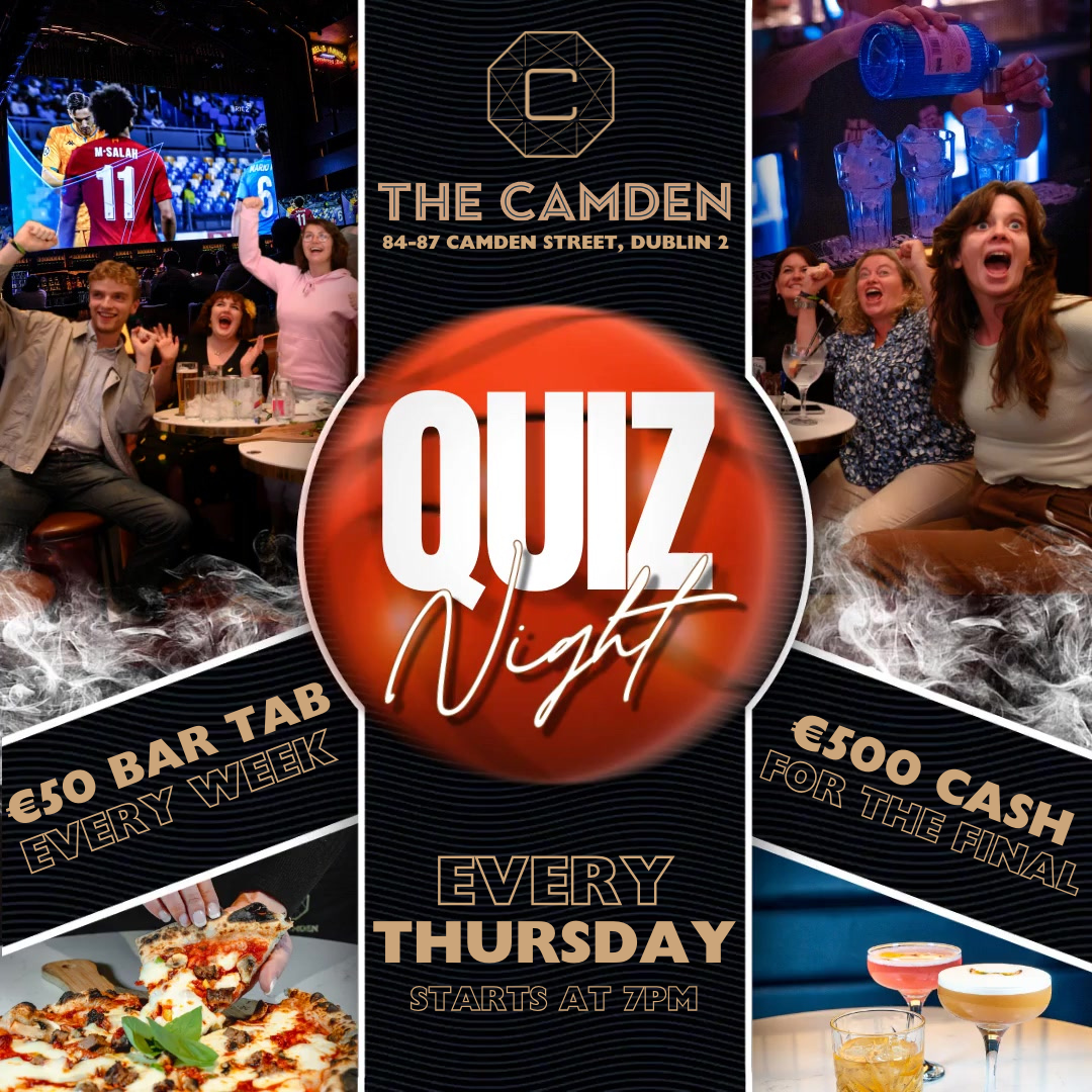 THURSDAYS QUIZ NIGHT — The Camden