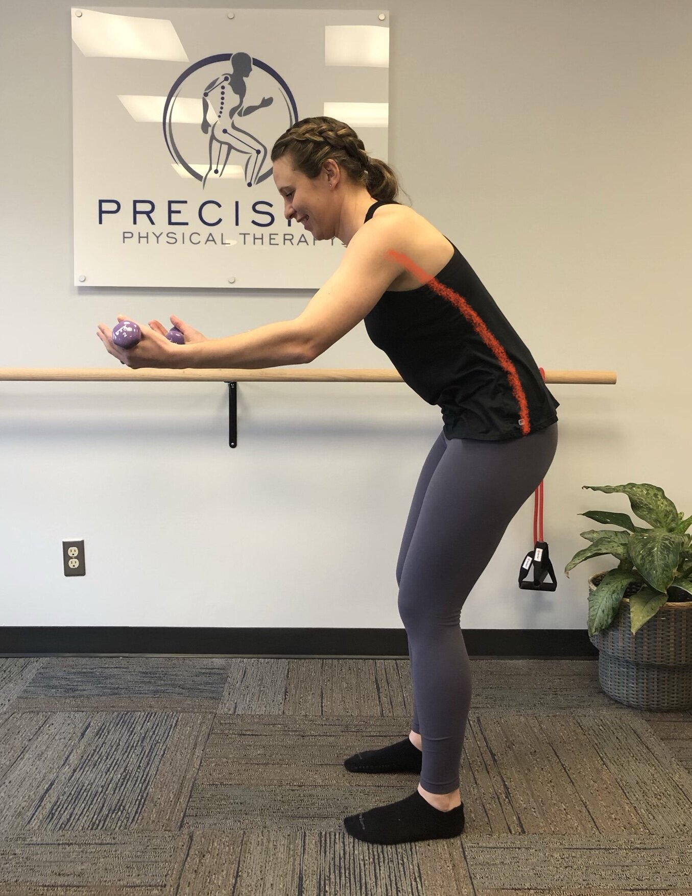 Pure Barre: Control your hip hinge with your gluteals. — Precision ...