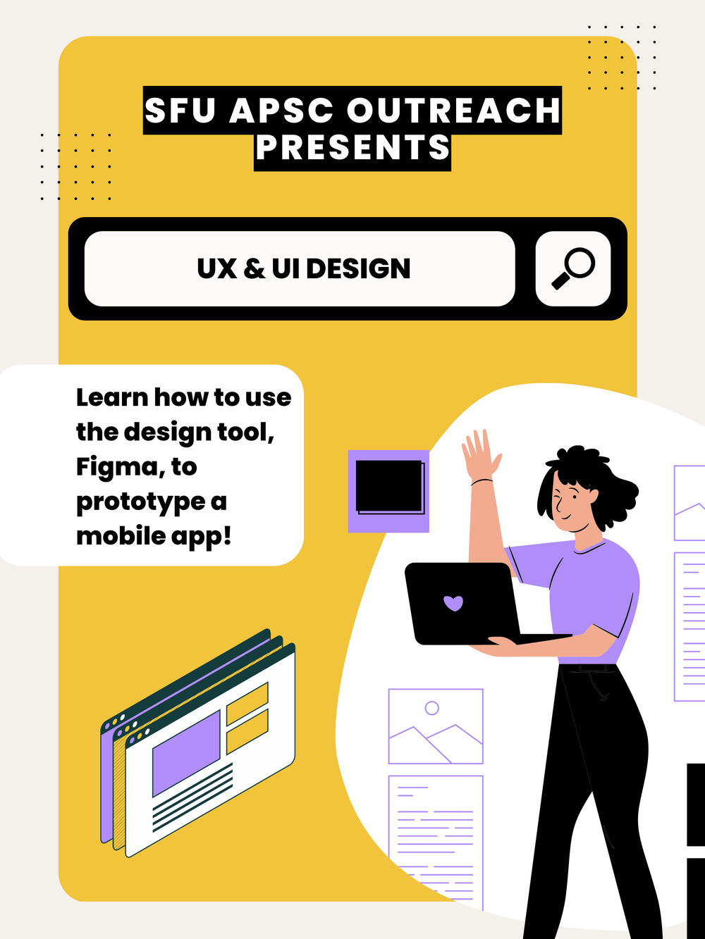 UX & UI Design — Science AL!VE @ Simon Fraser University - STEM Programs for K-12 Youth