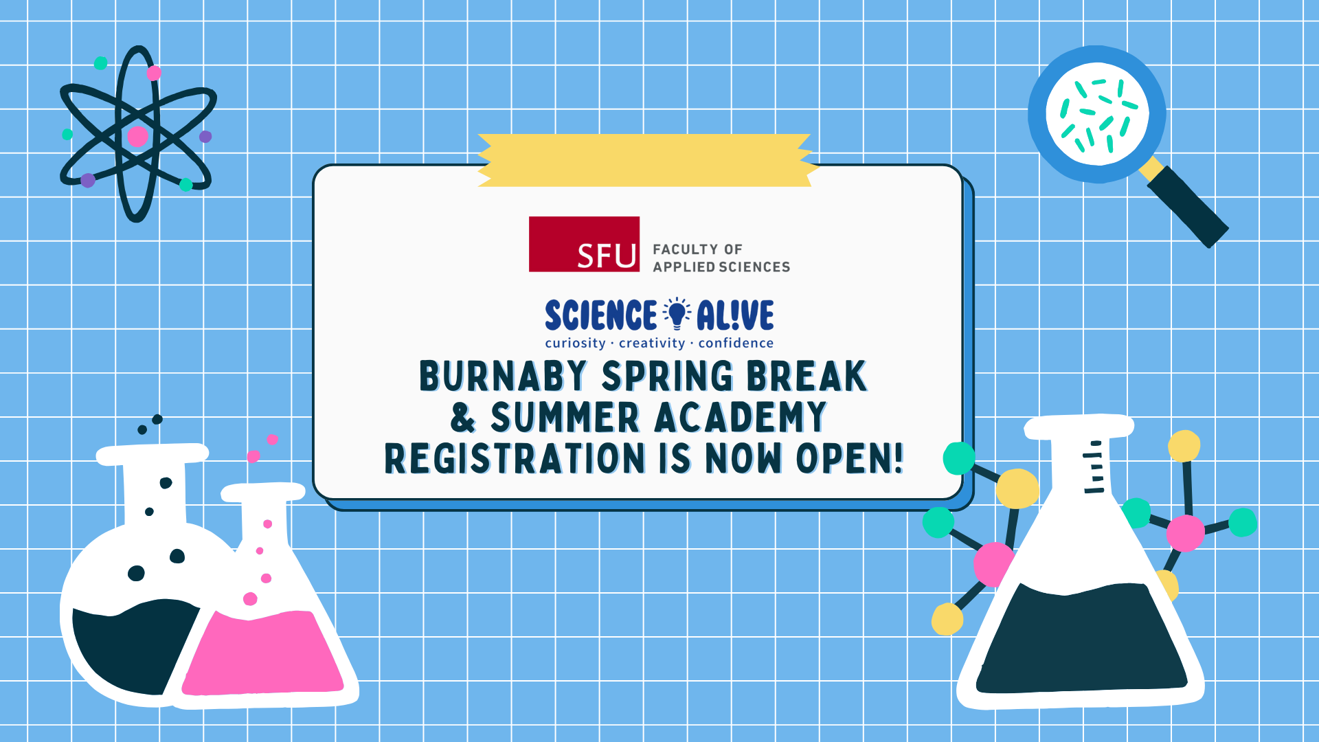 Science AL!VE @ Simon Fraser University - STEM Programs for K-12 Youth