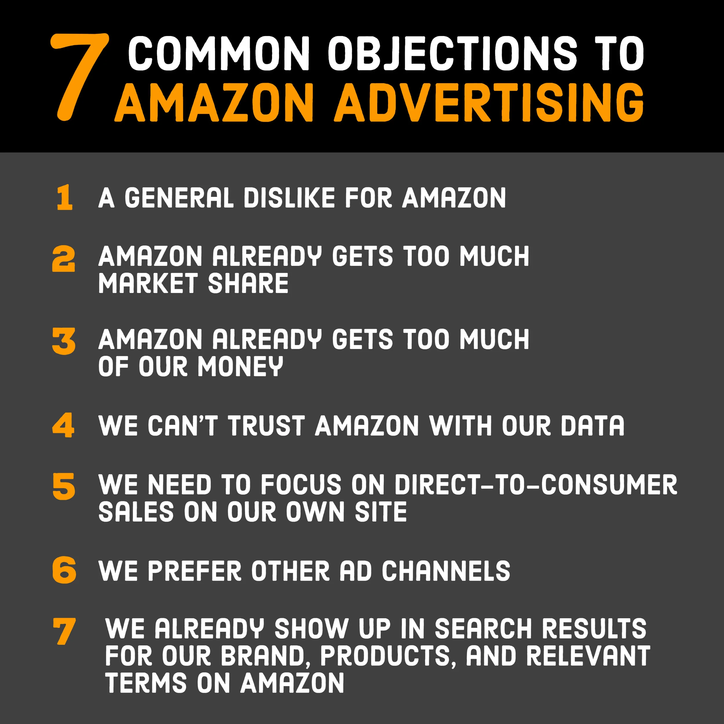 7 Objections to Amazon Advertising (Includes Tips and Recommended ...