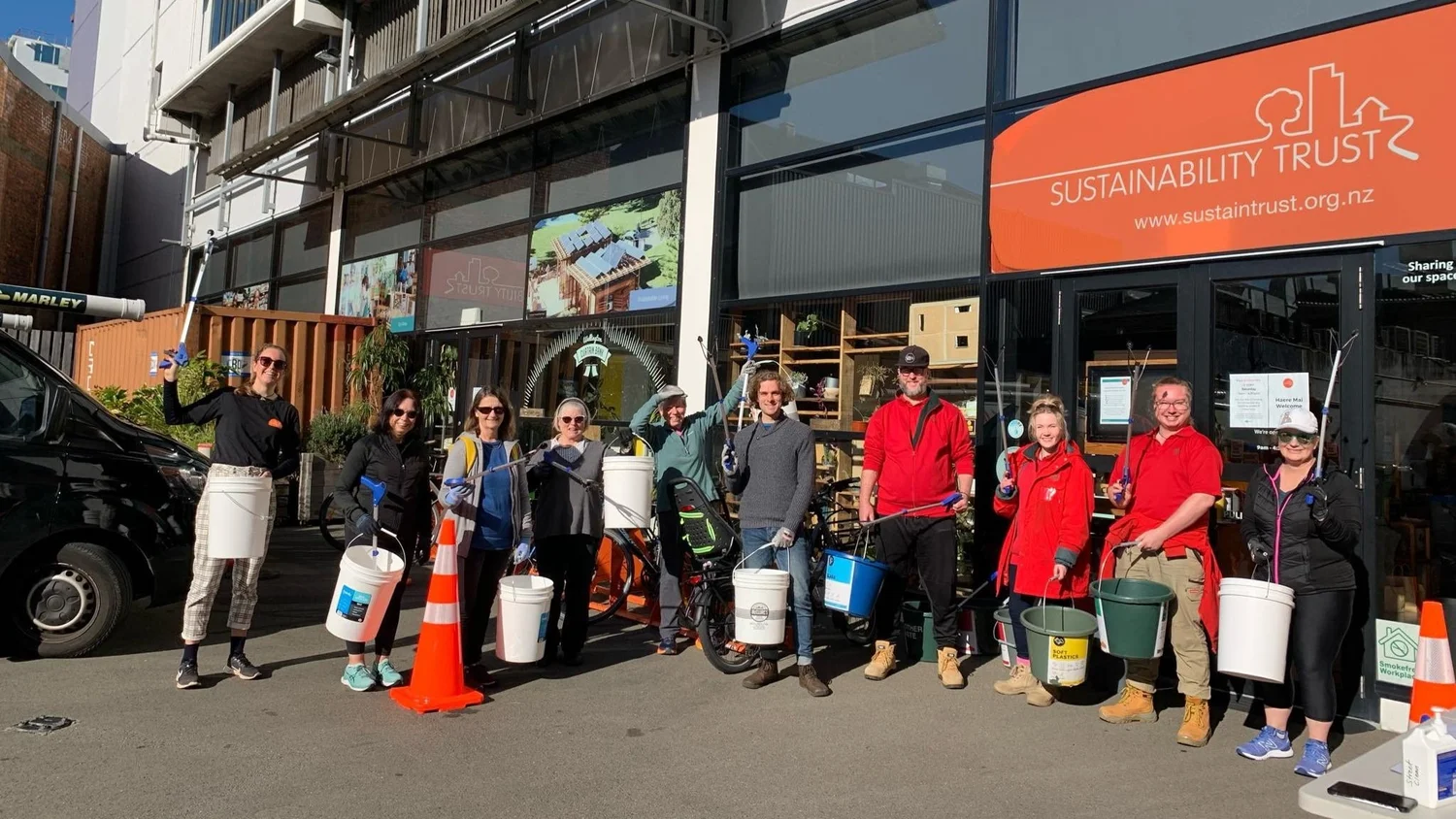 February Community Clean-up - Sustainability Trust Wellington