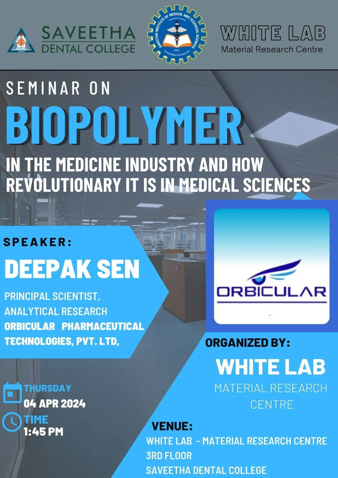 Workshops, Programs and Conferences — WHITE LAB