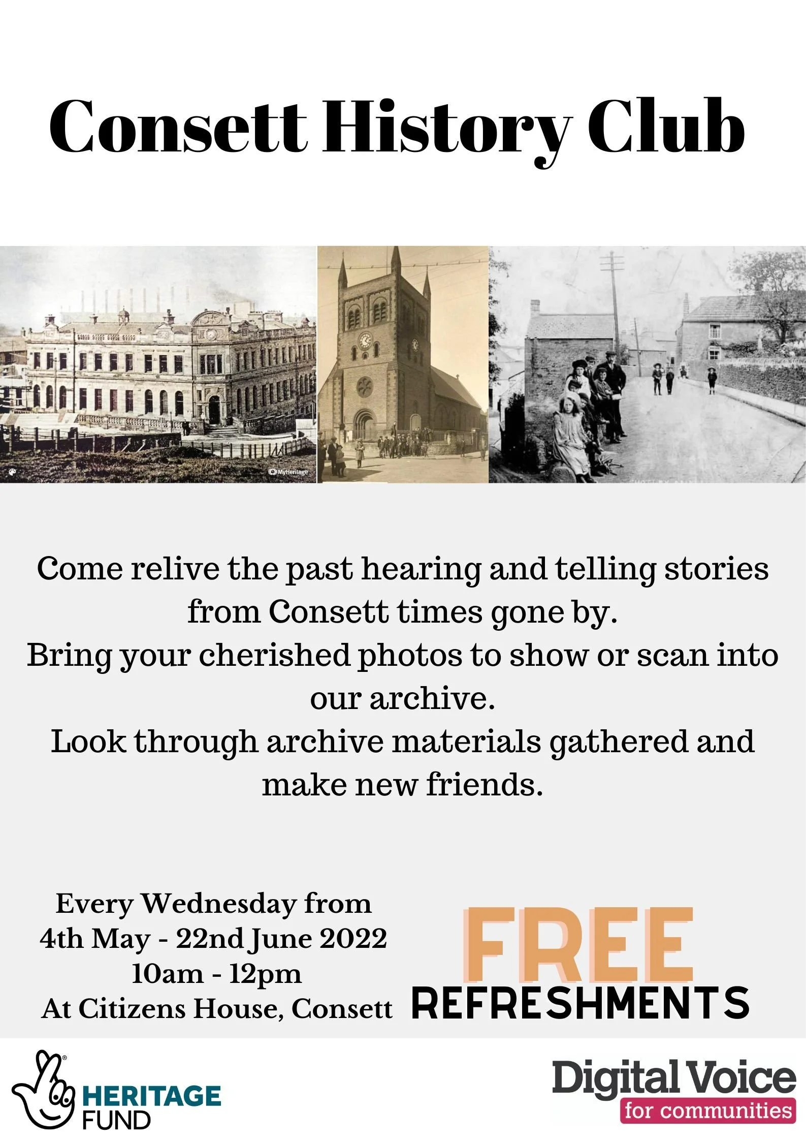 Consett Stories Project Gets the Green Light — Digital Voice