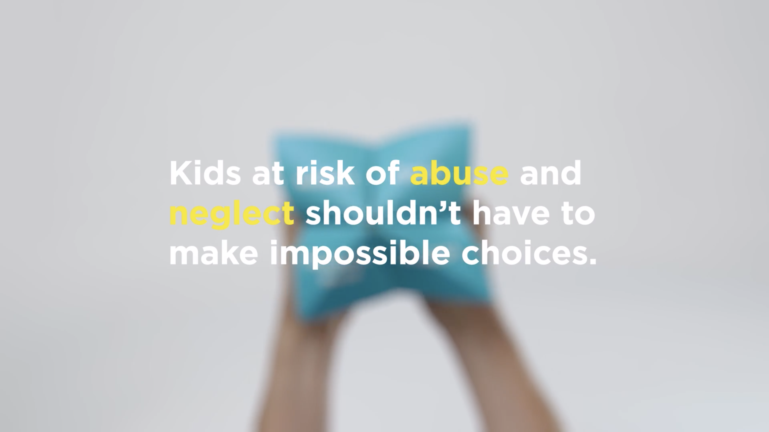 Stand up for kids award winning brand campaign for Childrens Aid ...