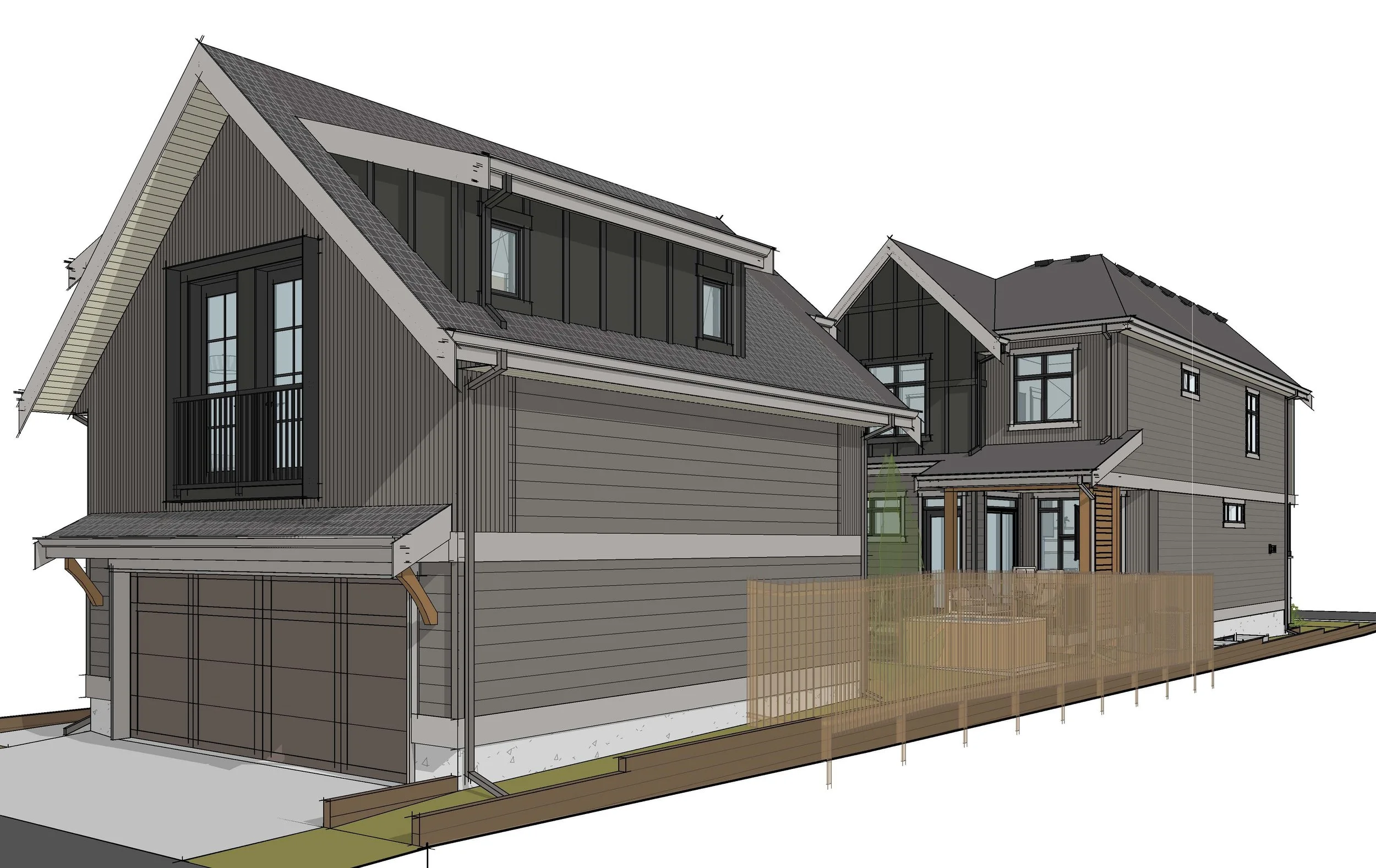 Windsor 91 Custom House & Garage Suite Design | Urbis Infill Homes