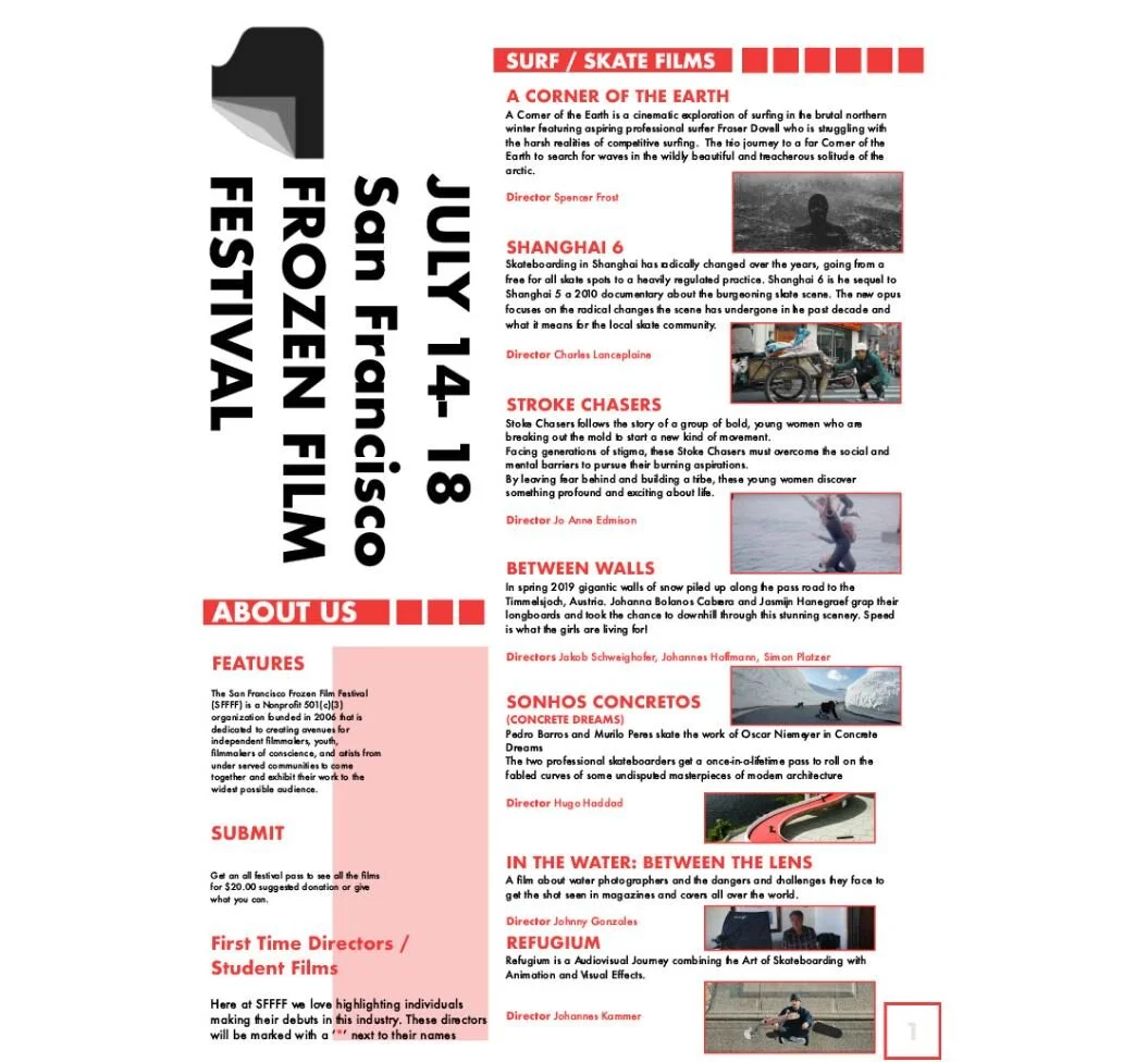 General 2 — San Francisco Frozen Film Festival (SFFFF)