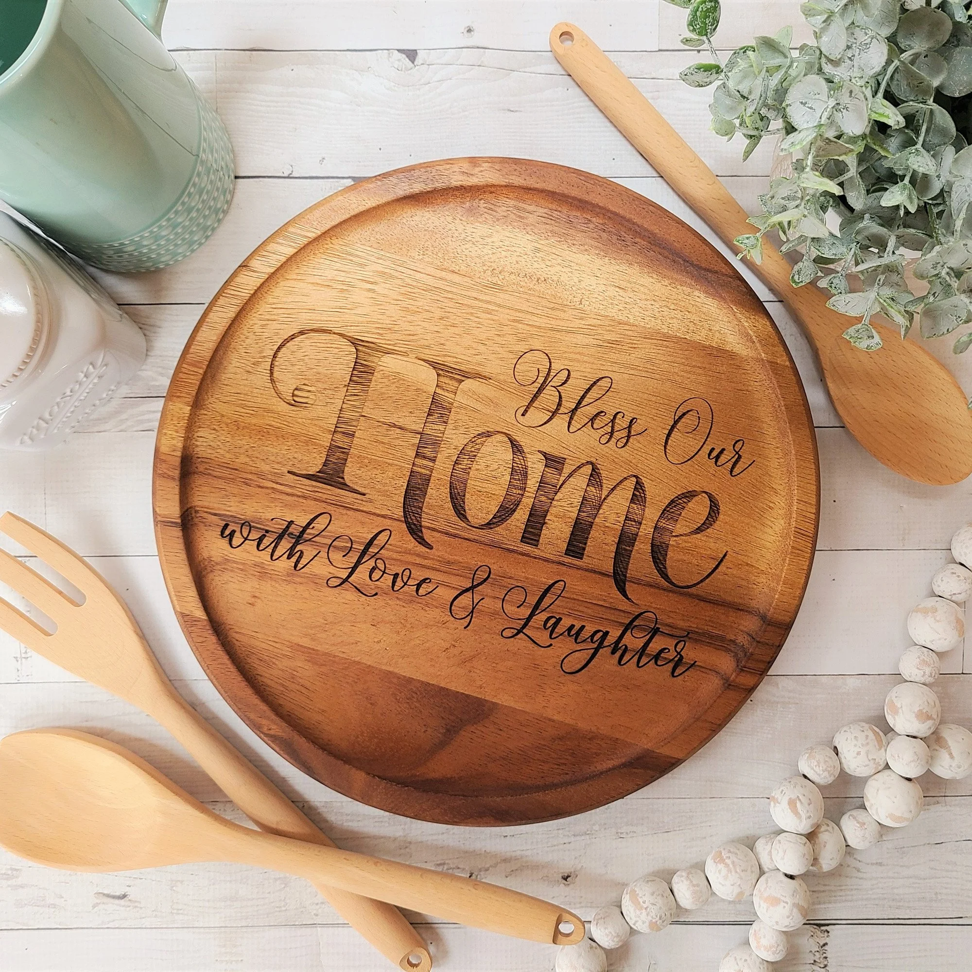 Lazy Susans engraved by Inscribed Moments — Inscribed Moments