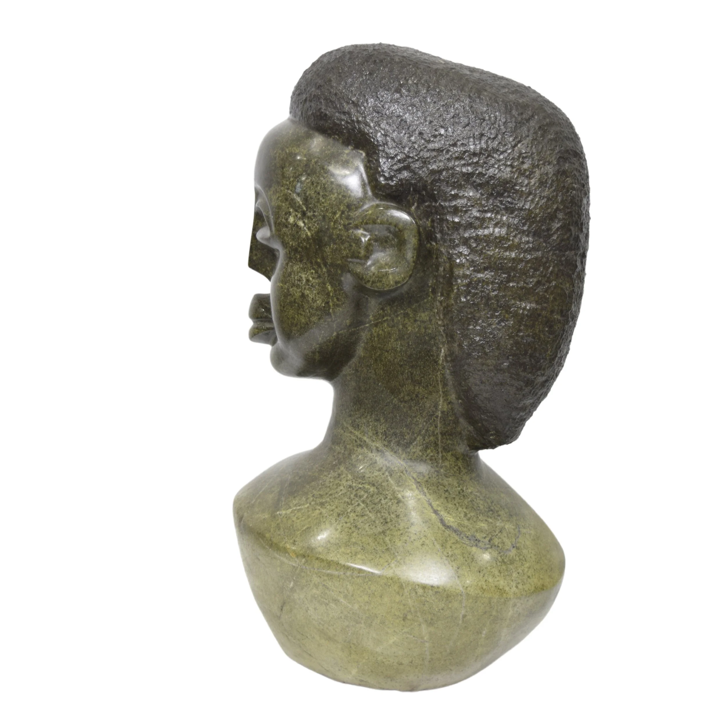 #14 Mother In Law, Female Head Short Mullet Hairdo by artist NHAMO JASI ...