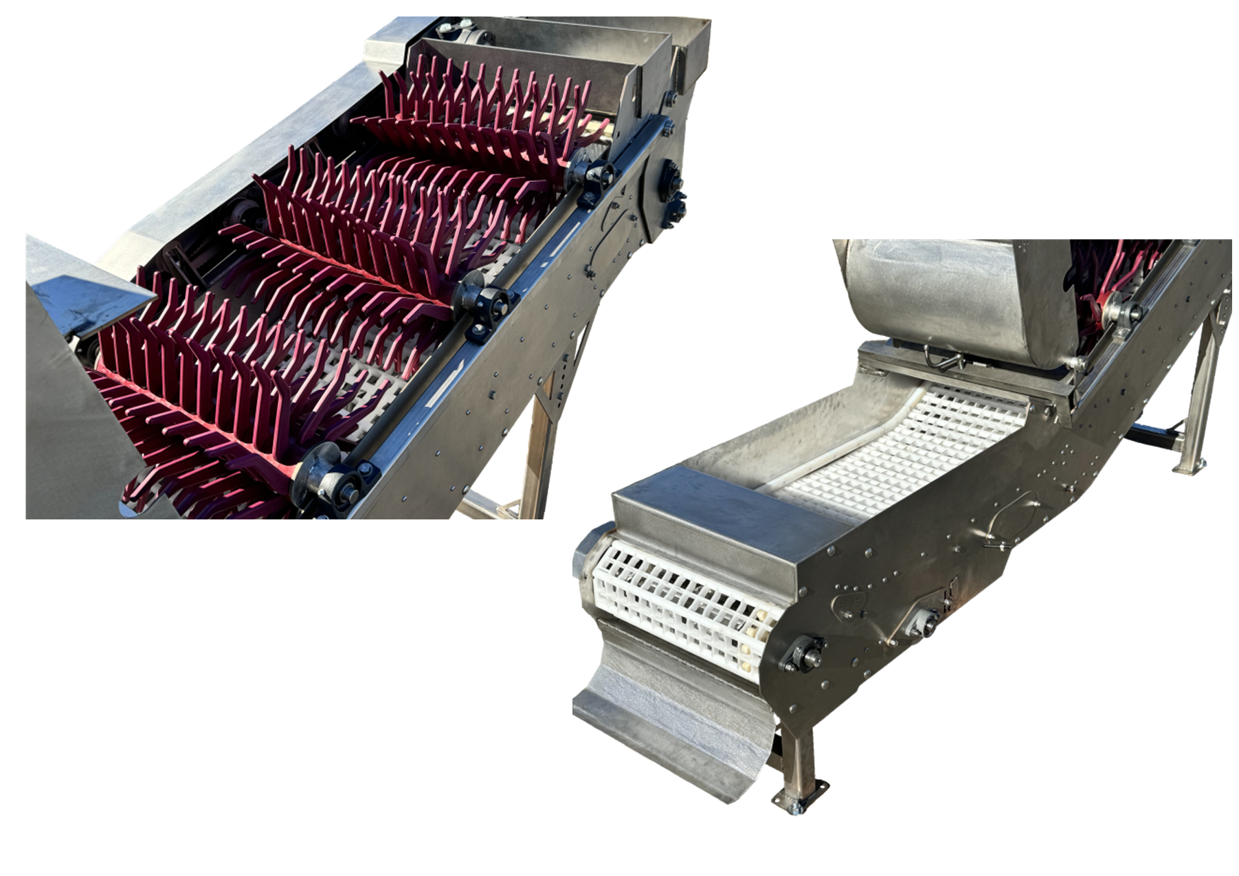 Grape Harvester Sorting System for Sale | Acampo Machine Works