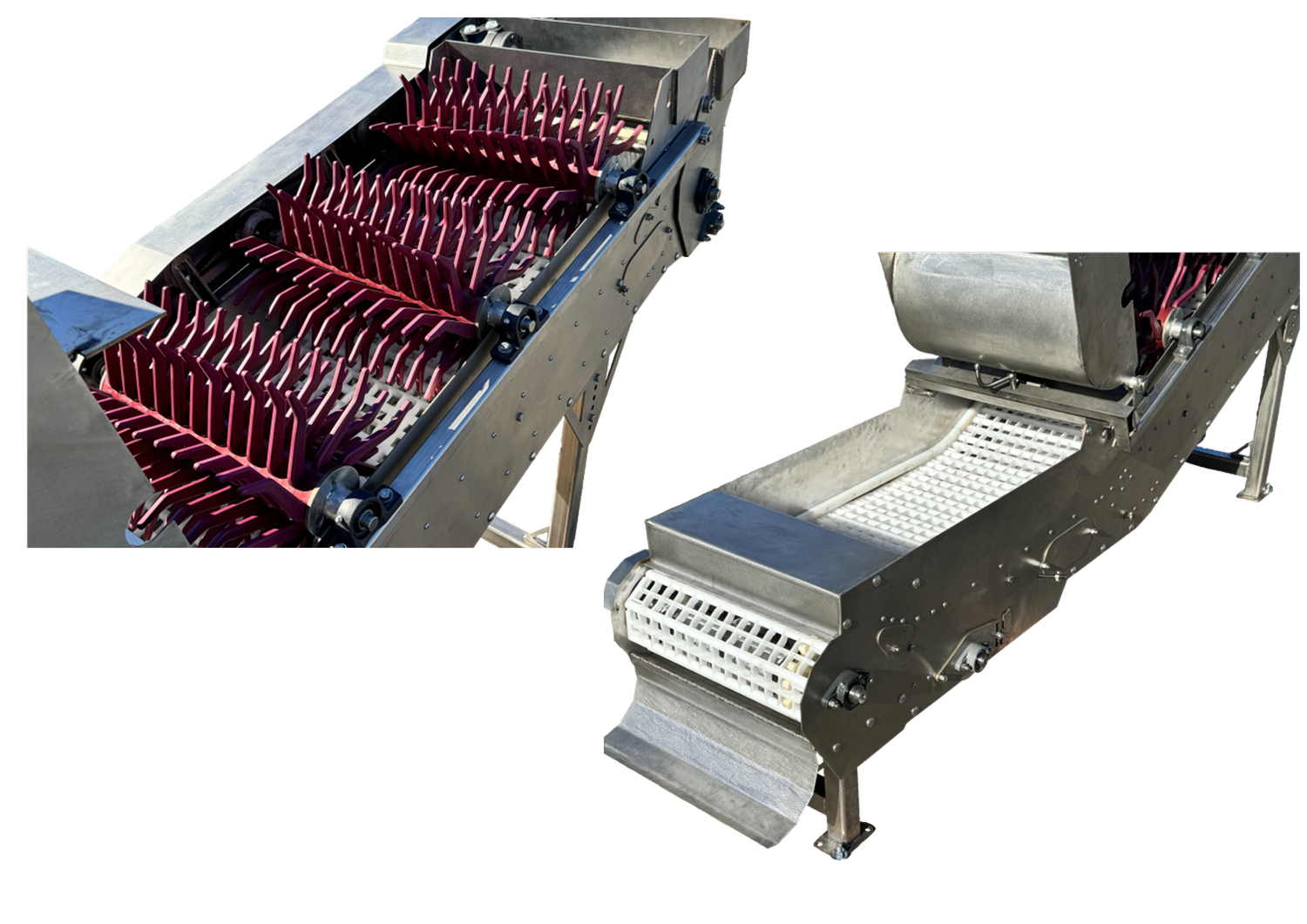 Grape Harvester Sorting System for Sale | Acampo Machine Works