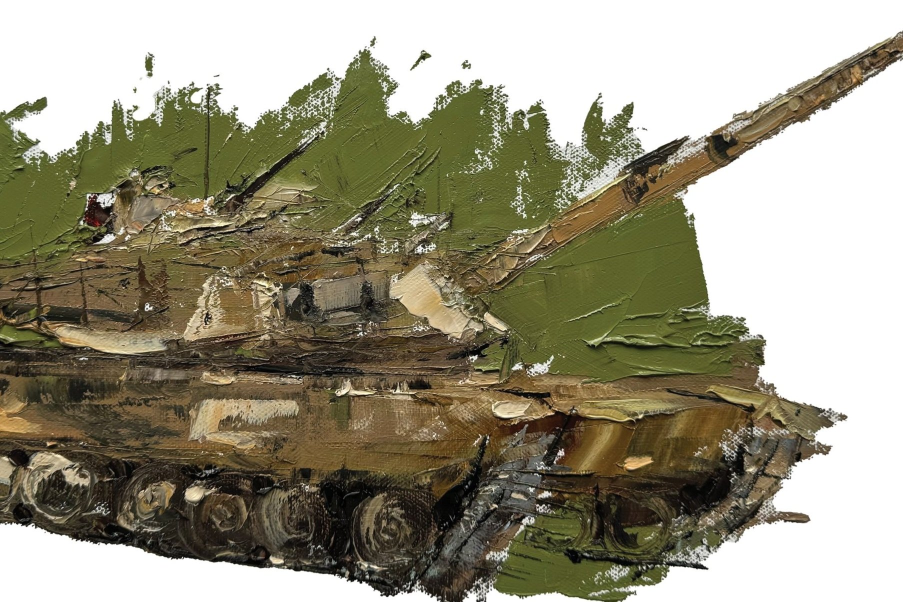 MILITARY OIL PAINTINGS - for aviation and military lovers
