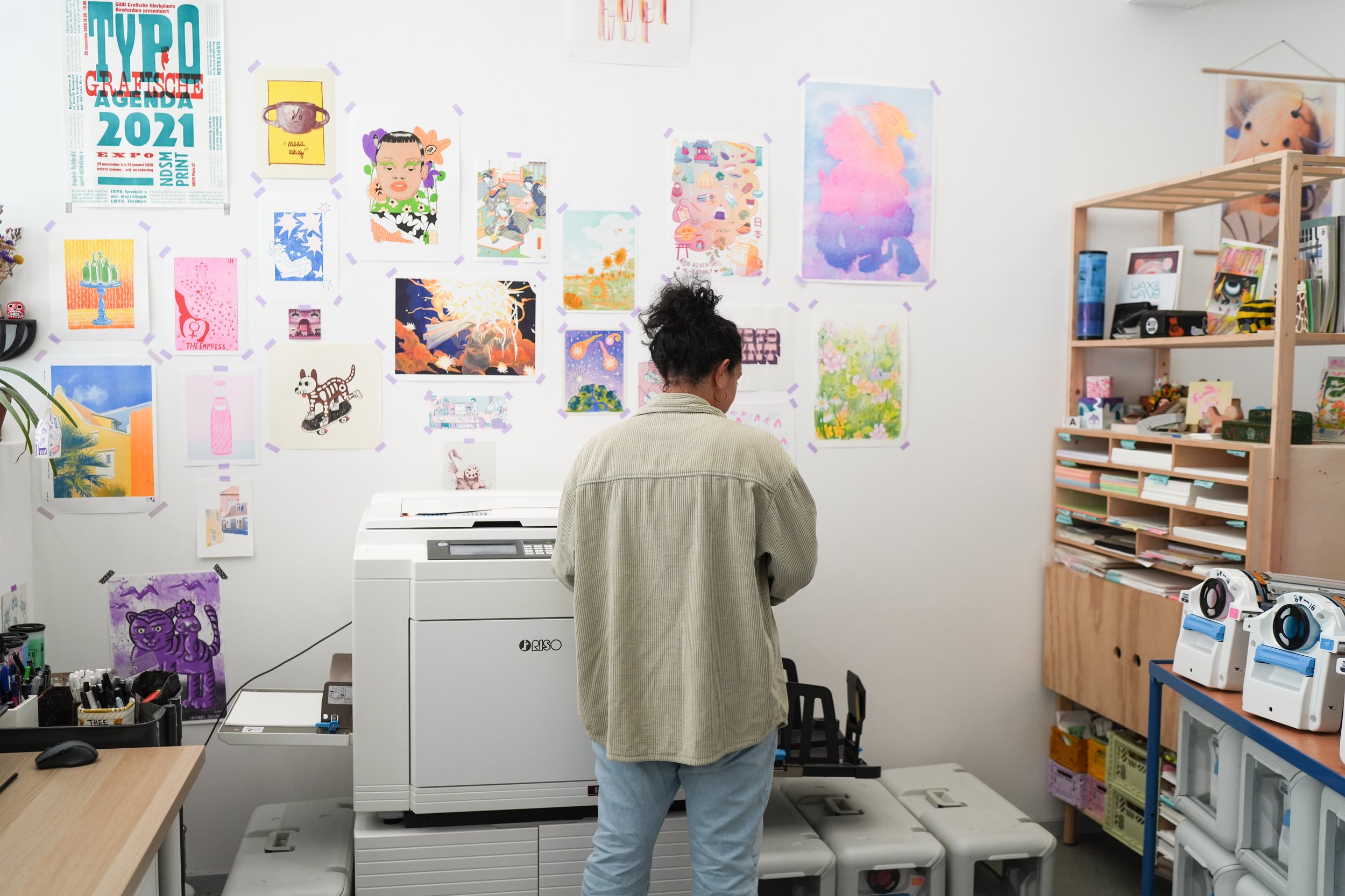 Printing Sessions — Riso Pop