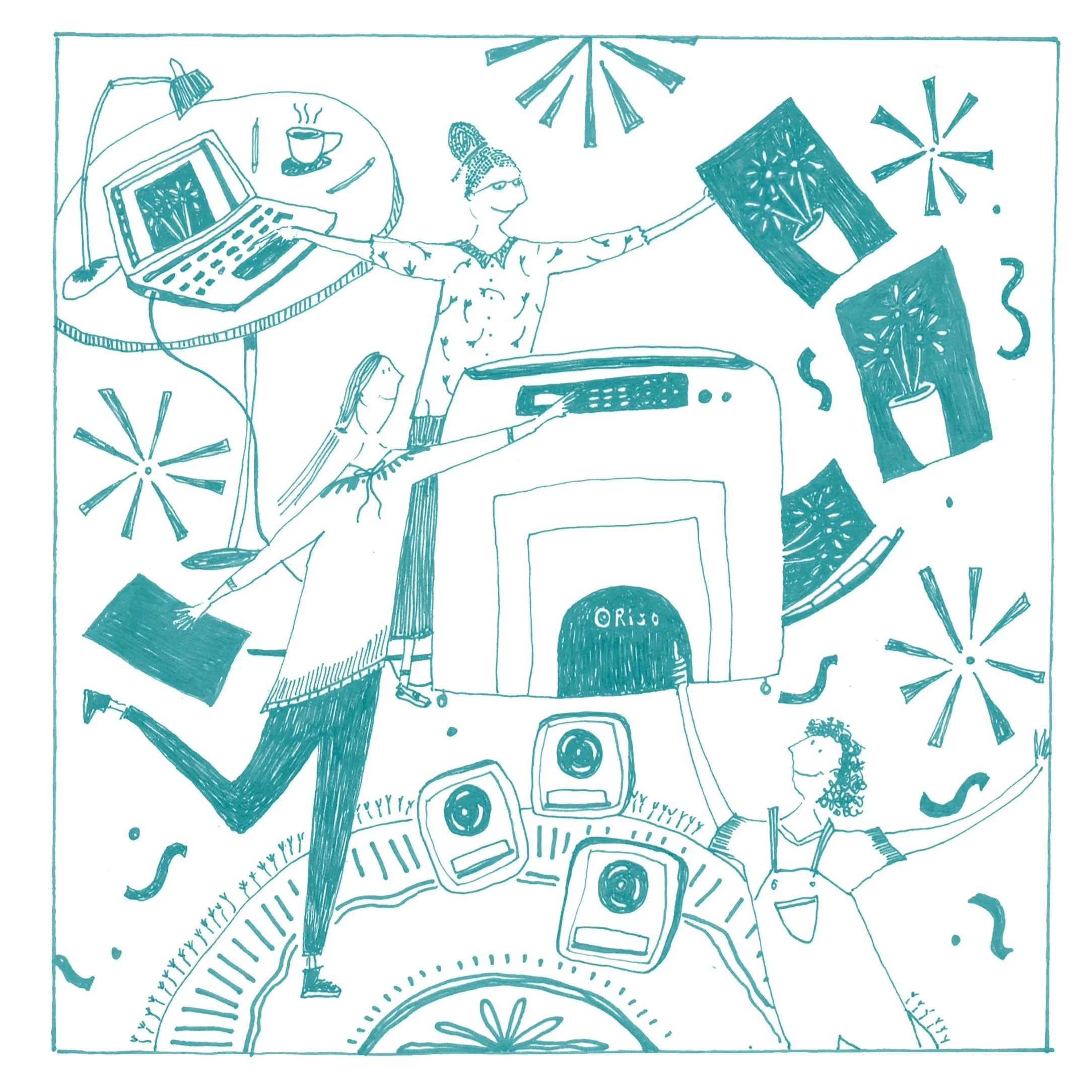 Printing Sessions — Riso Pop