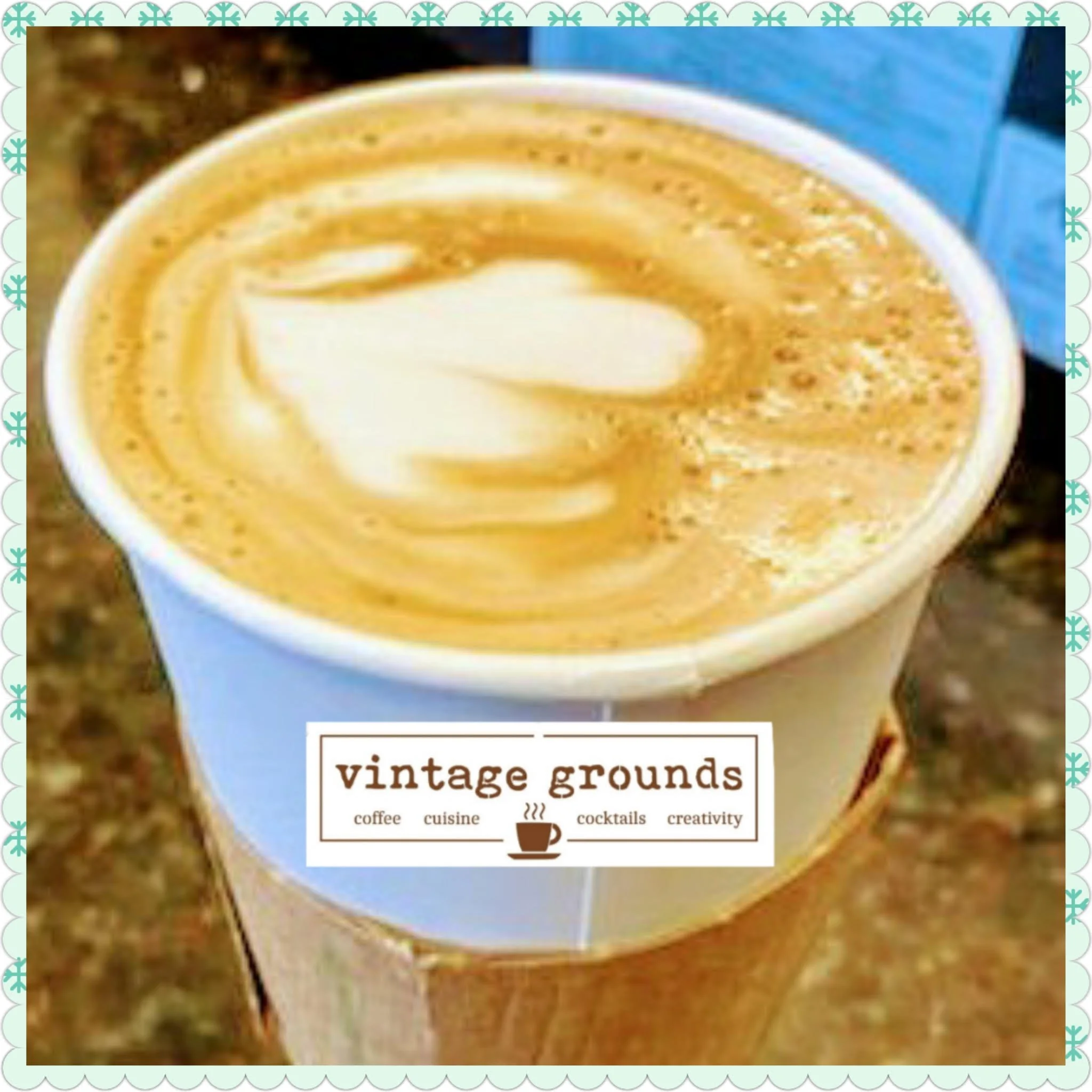 Drink Menu — vintage grounds coffeehouse