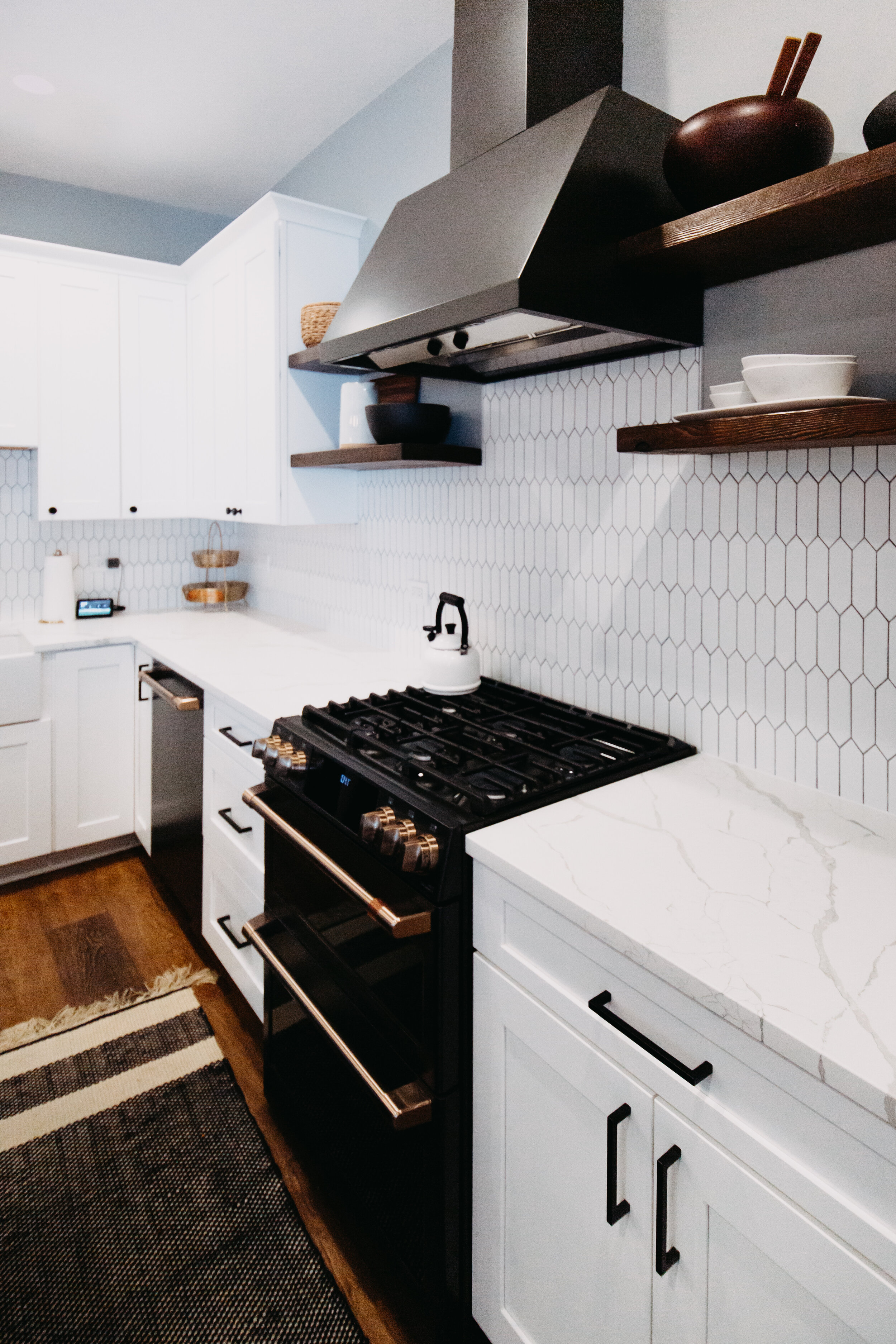 Classic Tuxedo Kitchen - Irving Park — ANNA BUTLER DESIGNS