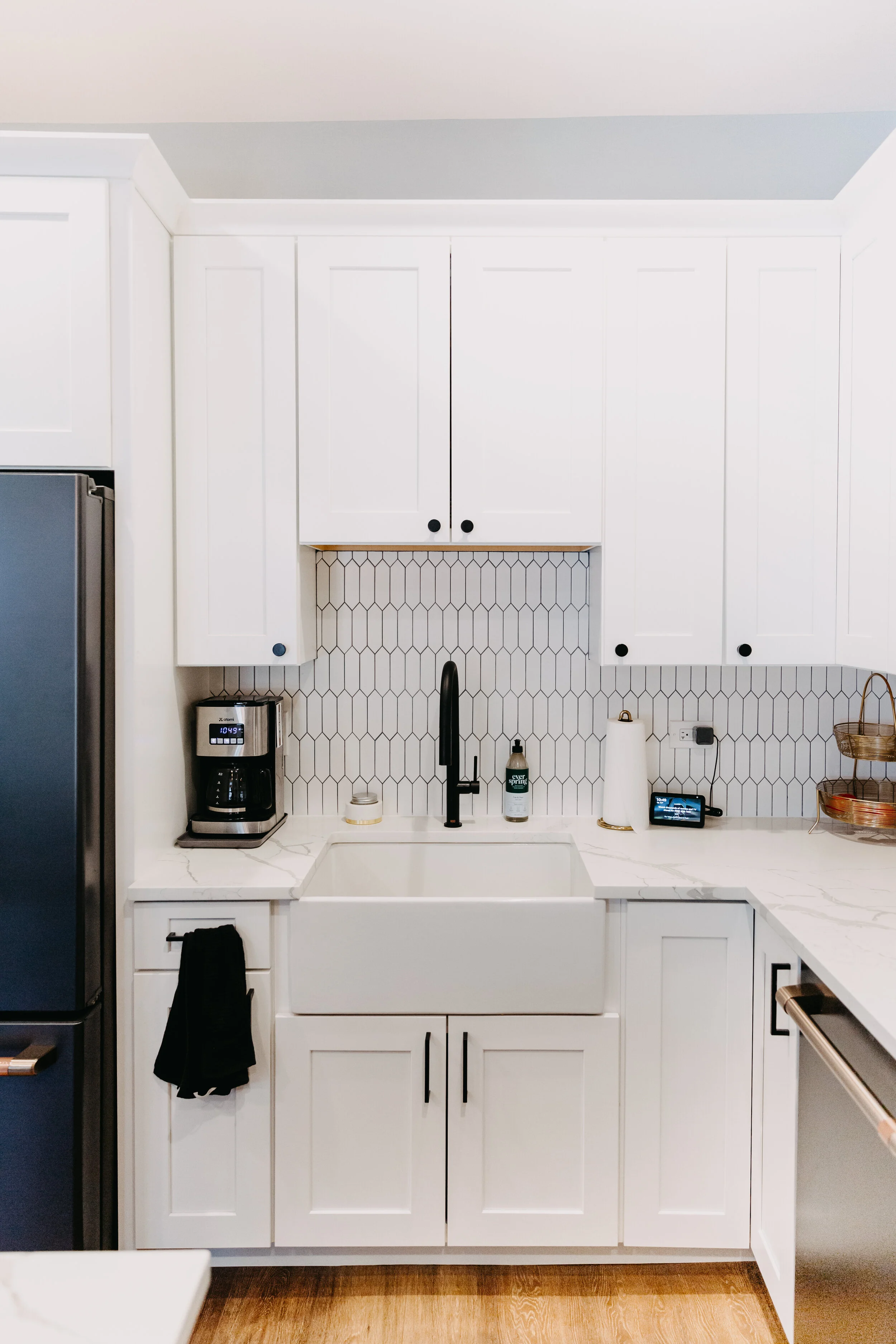 Classic Tuxedo Kitchen - Irving Park — ANNA BUTLER DESIGNS