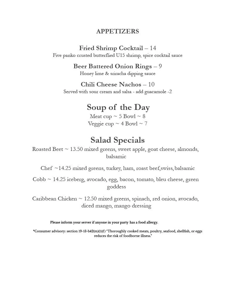 Eat — Bridgewater Village Store & Bistro