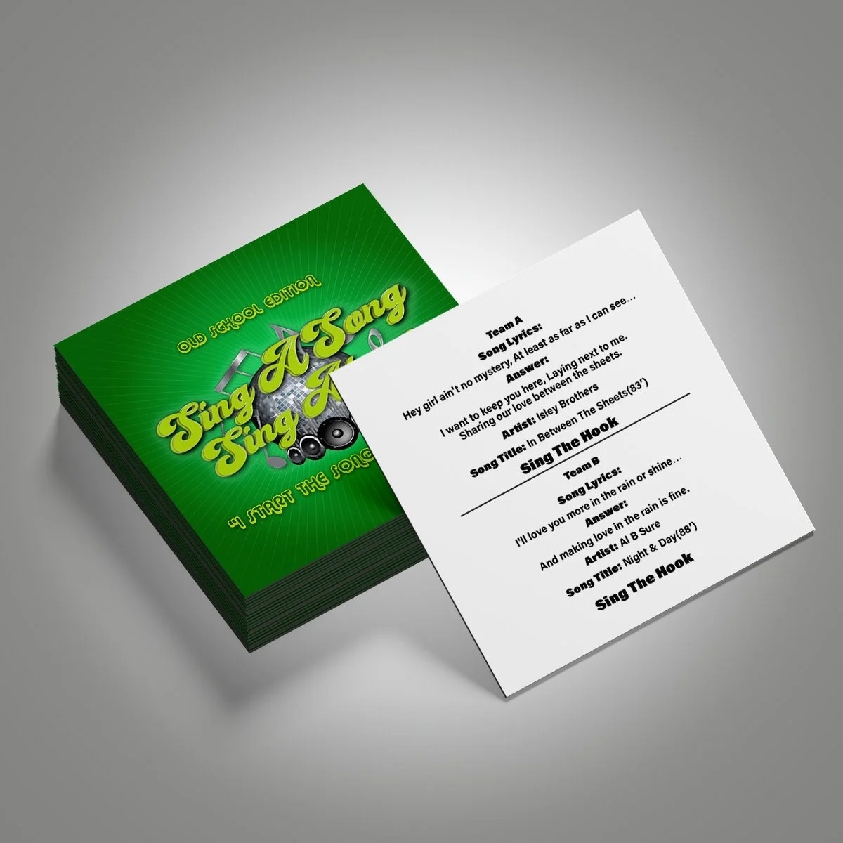 Sing A Song Sing Along Old School — Trap Spelling Bee