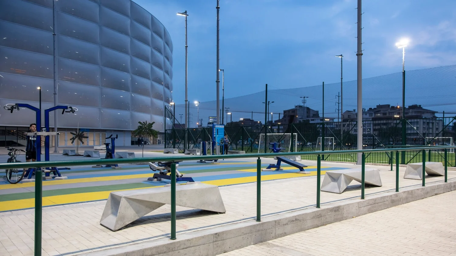 Movistar Arena — Contexto Urbano