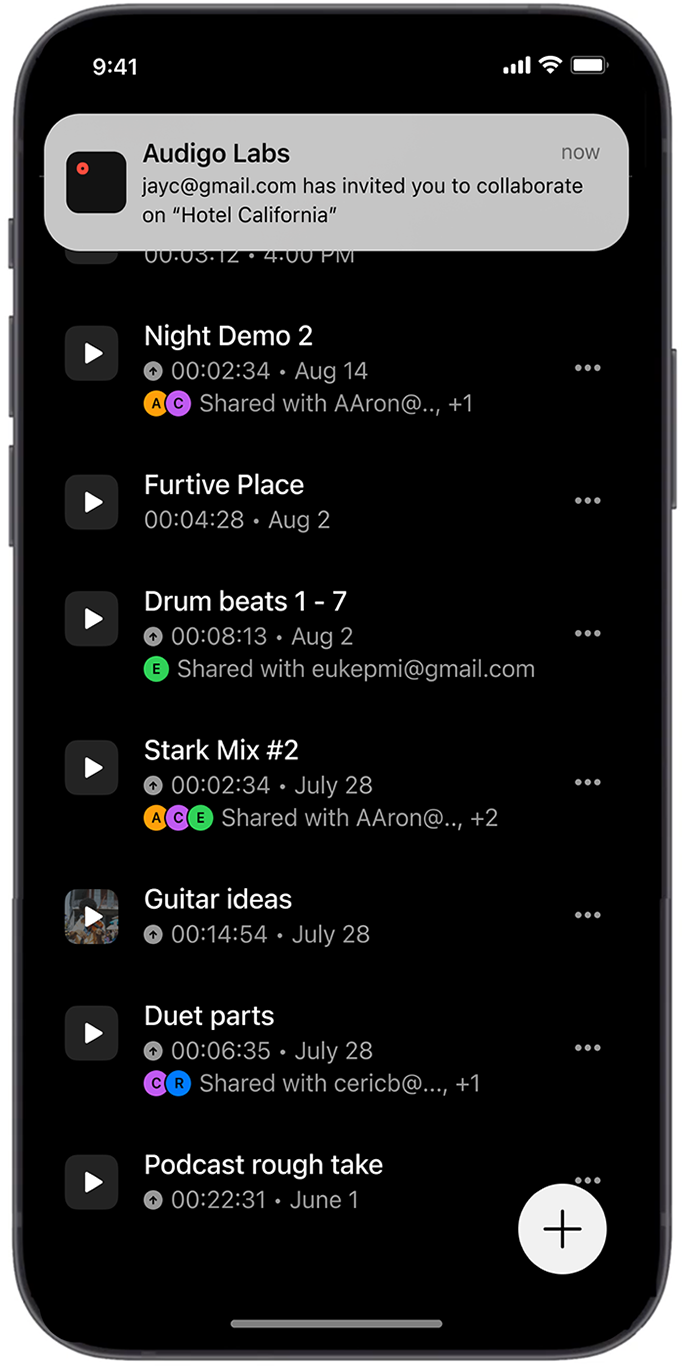 Audigo - The pocket-size recording studio