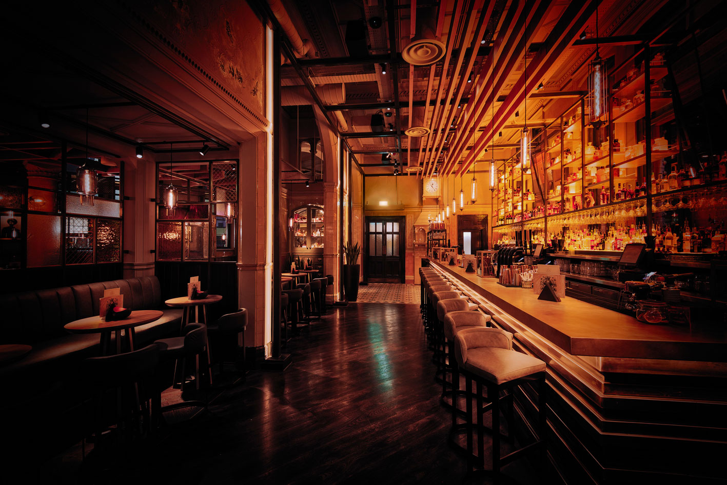 Alchemist, Nottingham: Bar and restaurant interior inspired by the art ...