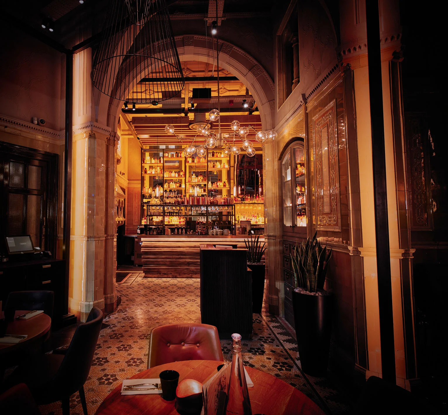 Alchemist, Nottingham: Bar and restaurant interior inspired by the art ...