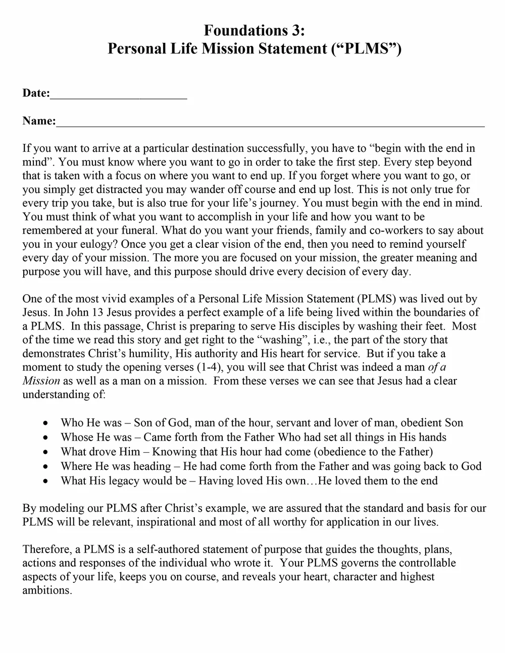 FORMS — My Prodigal Road