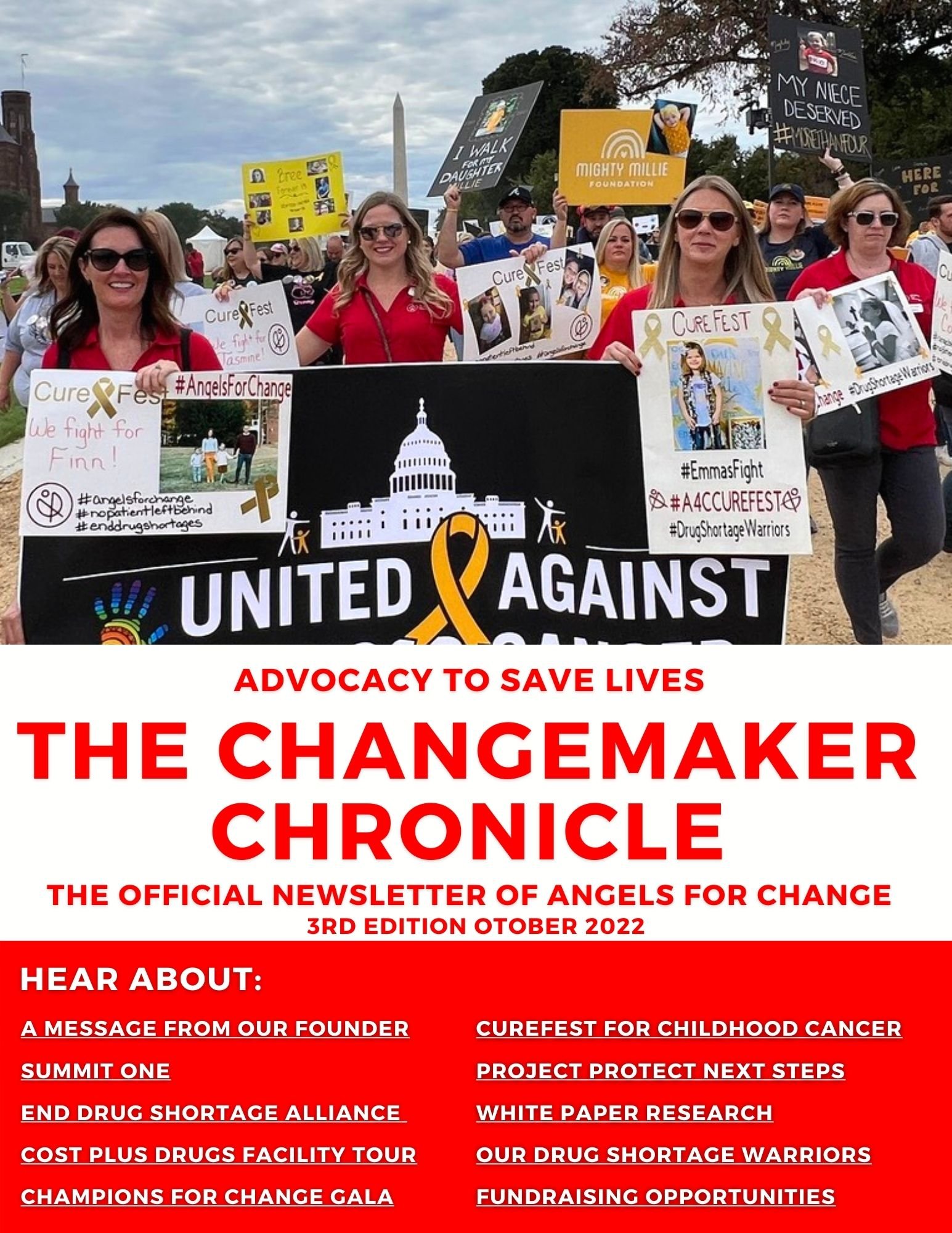 The Changemaker Chronicle: Issue 3, Fall 2022 — Angels for Change