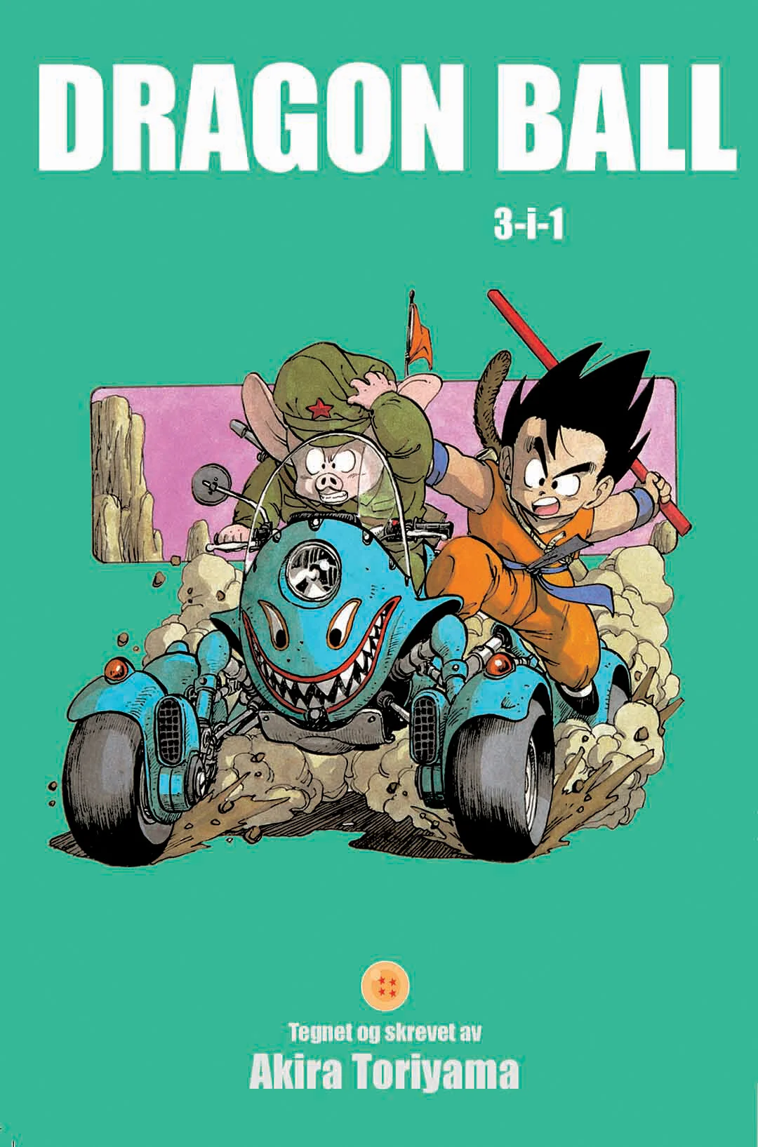 Mangaserien Dragon Ball på norsk — OUTLAND FORLAG