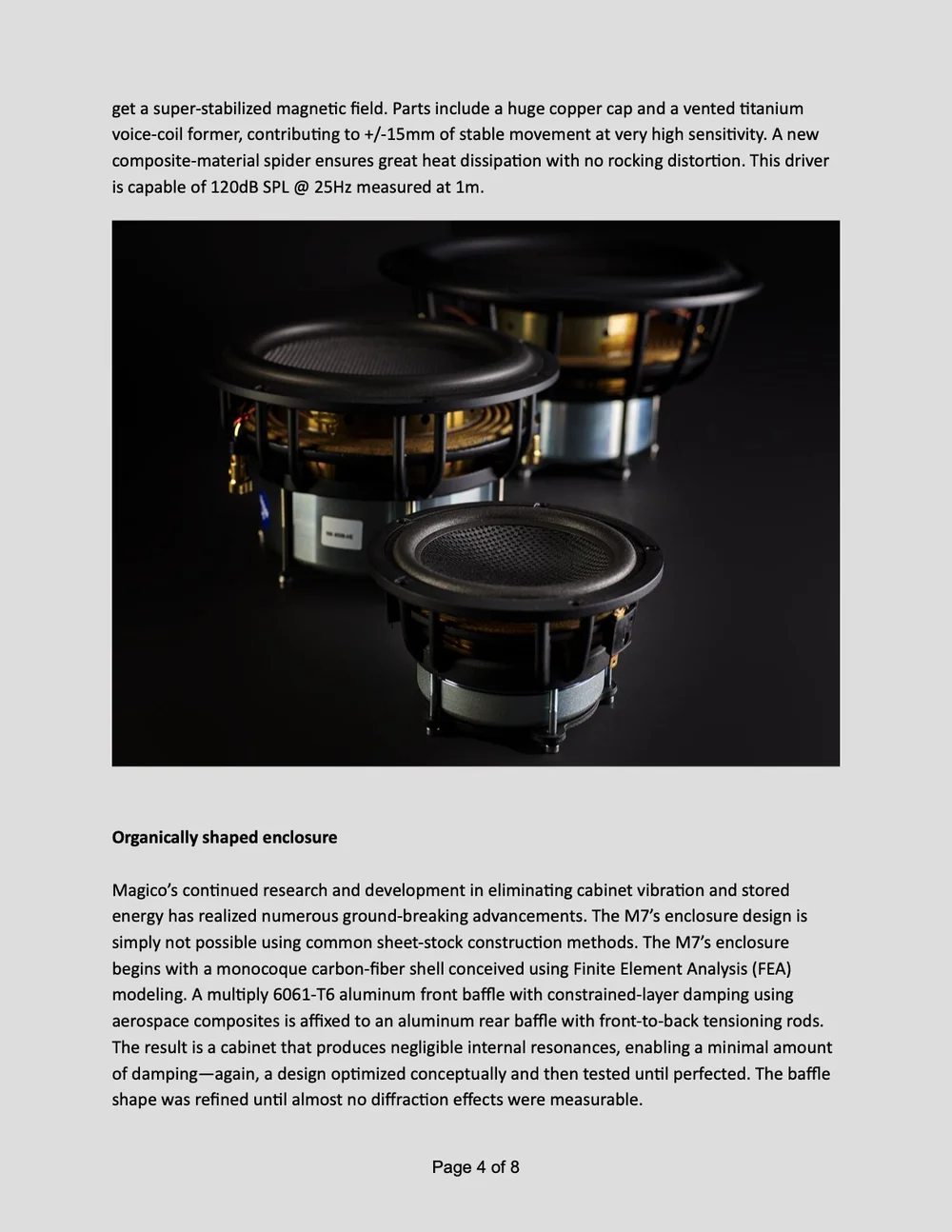 Magico M7 Loudspeaker — Magico Loudspeakers