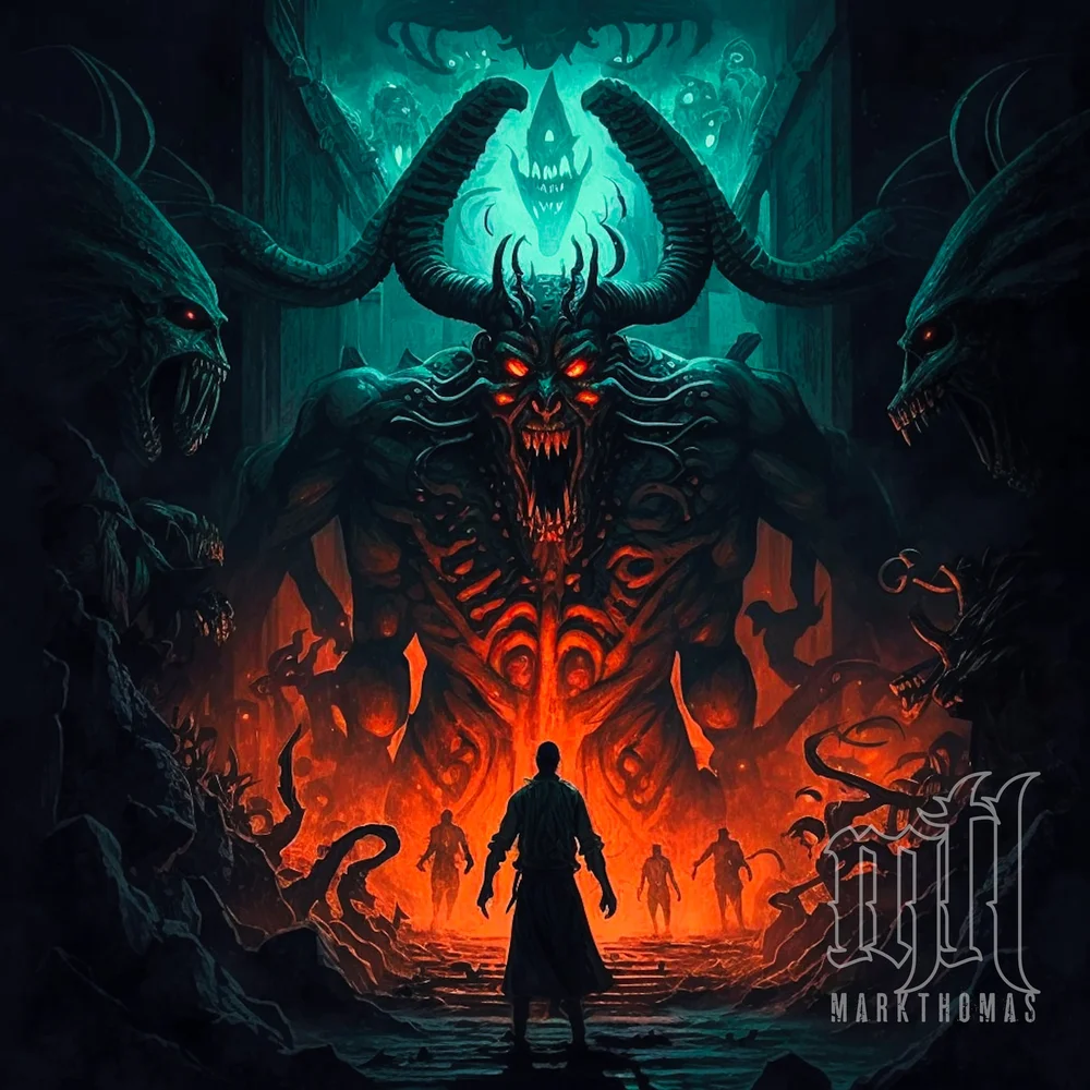 Demon Face Artwork