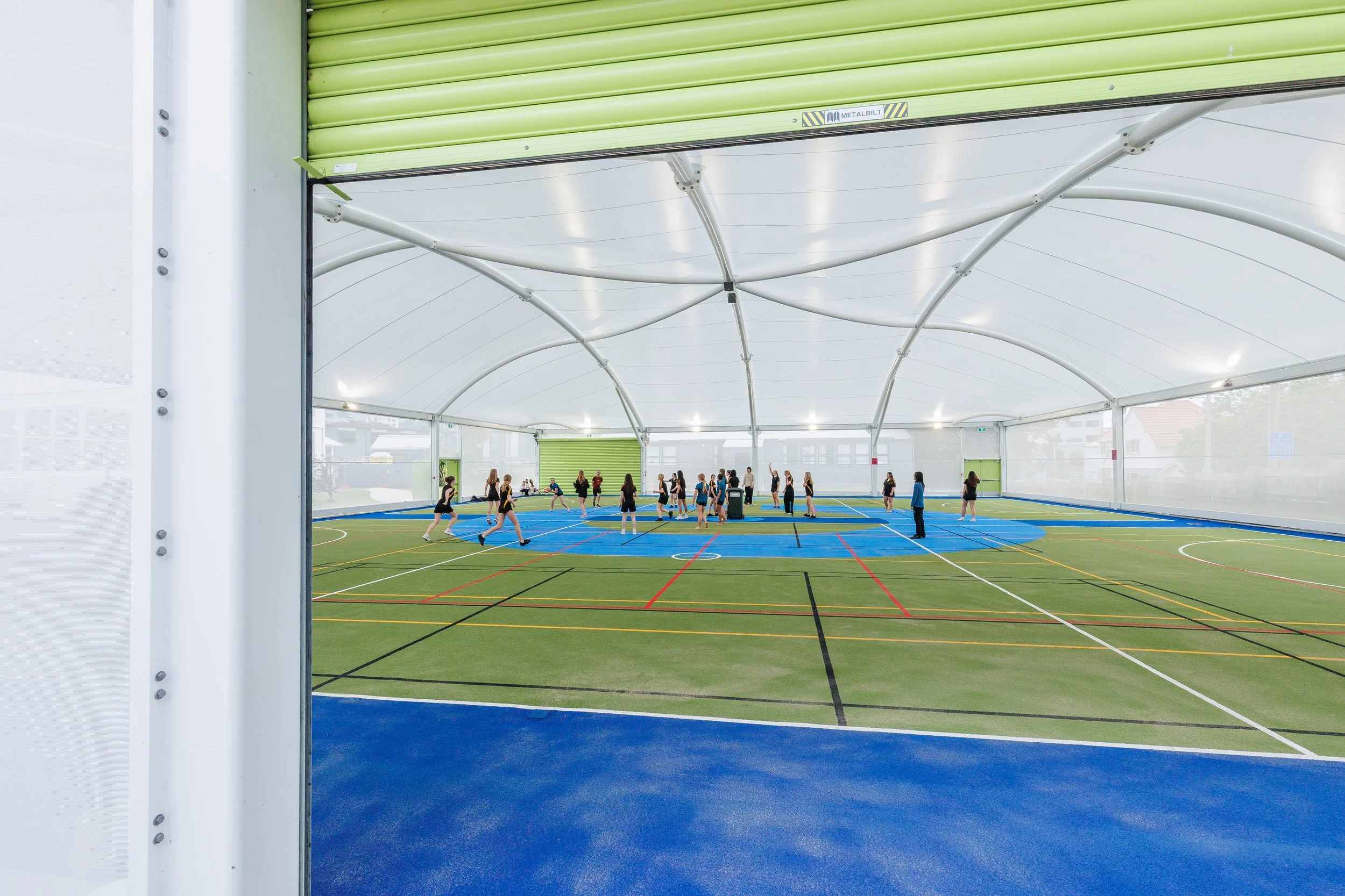 Wellington Girls' College Turf and Covered Courts | The Building ...