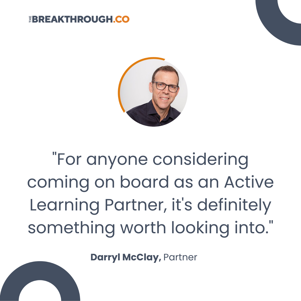 What our Partners say — The Breakthrough Co - Active Leaders