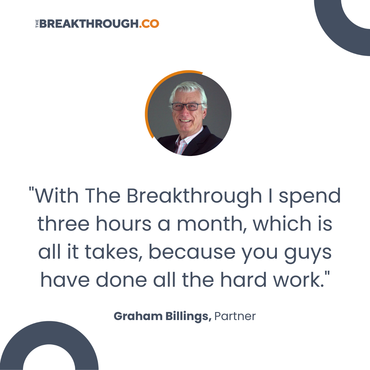 What our Partners say — The Breakthrough Co - Active Leaders