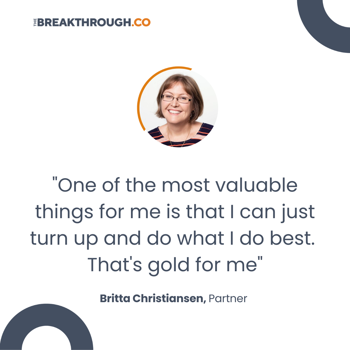 What our Partners say — The Breakthrough Co - Active Leaders